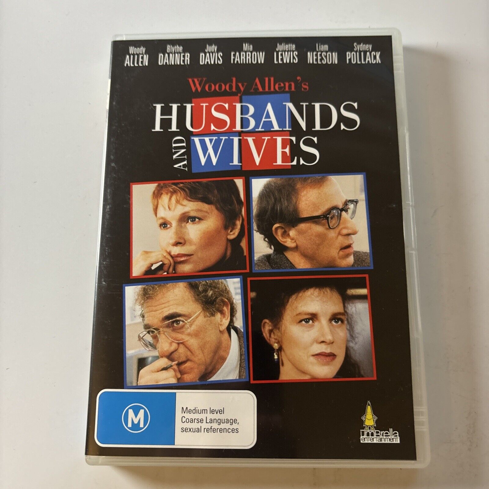 Husbands and Wives (DVD, 1992) Mia Farrow, Woody Allen, Judy Davis NEW ...