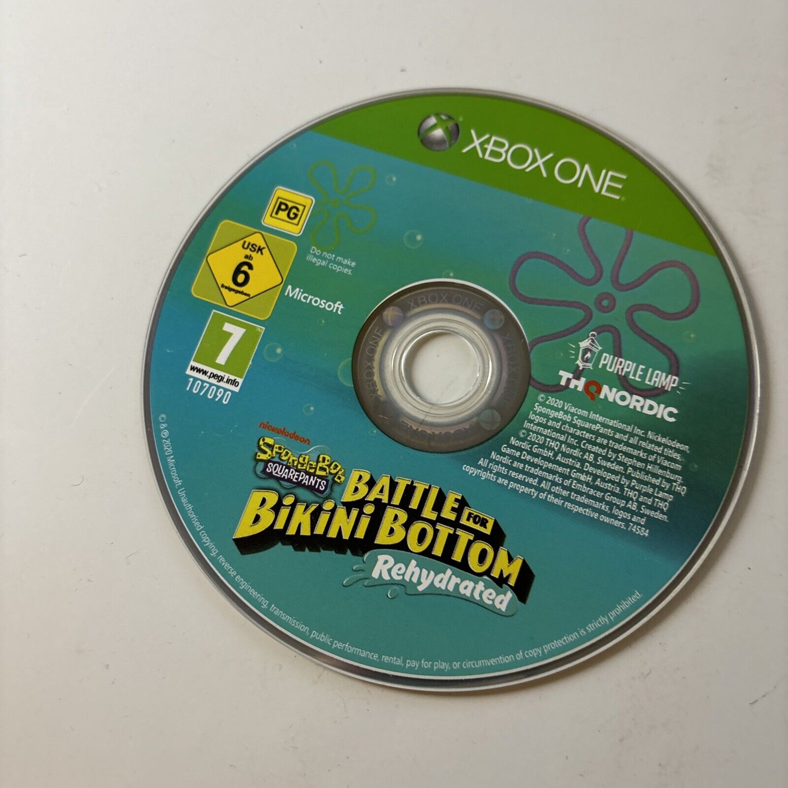 SpongeBob SquarePants Battle For Bikini Bottom Rehydrated Xbox One *Di ...