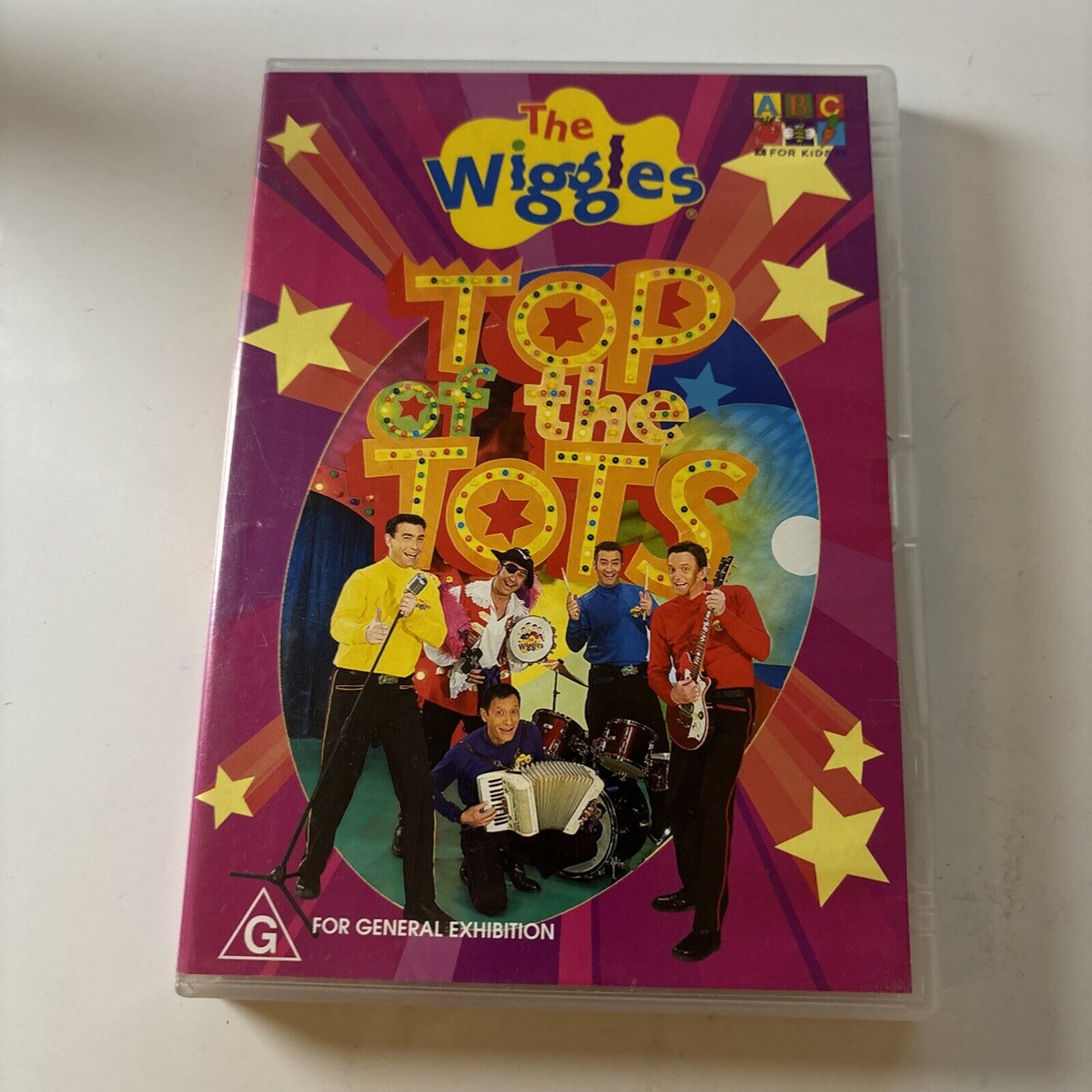 The Wiggles - Top of the Tots (DVD, 2004) Region 4 – Retro Unit