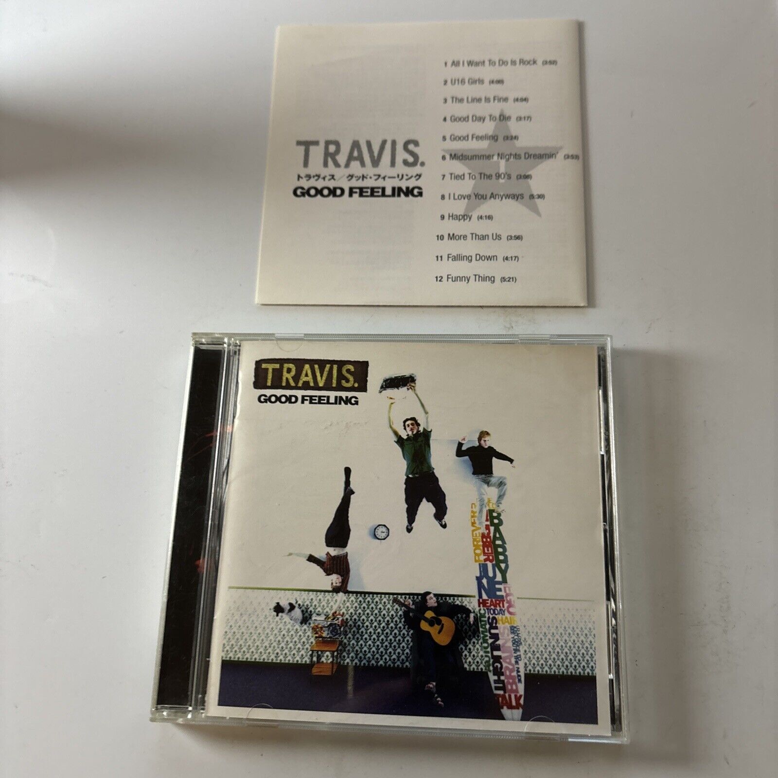 Travis - Good Feeling (CD, 1997) Japan Esca-6757 – Retro Unit