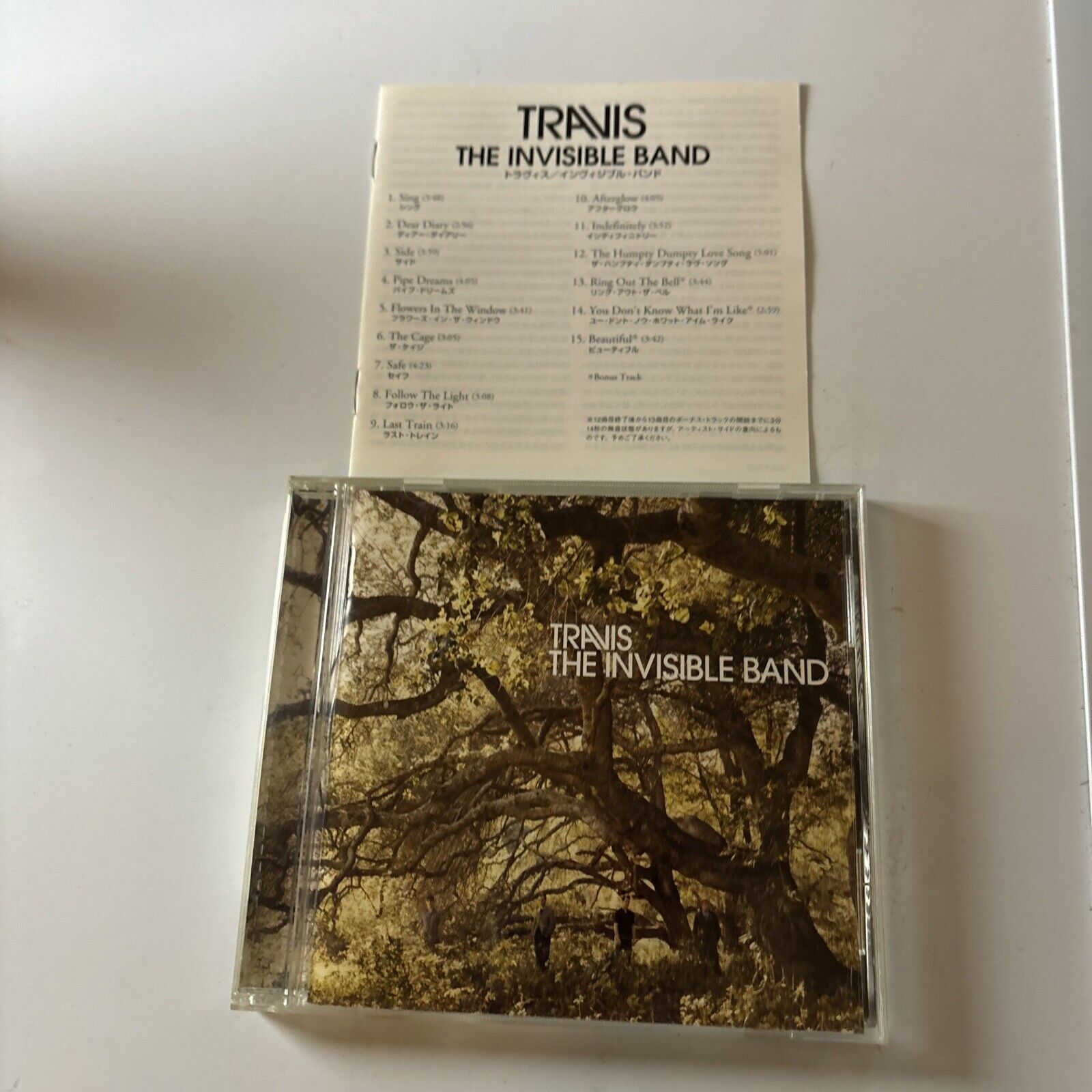 Travis - Invisible Band (CD, 2001) Japan Esca-8325 – Retro Unit