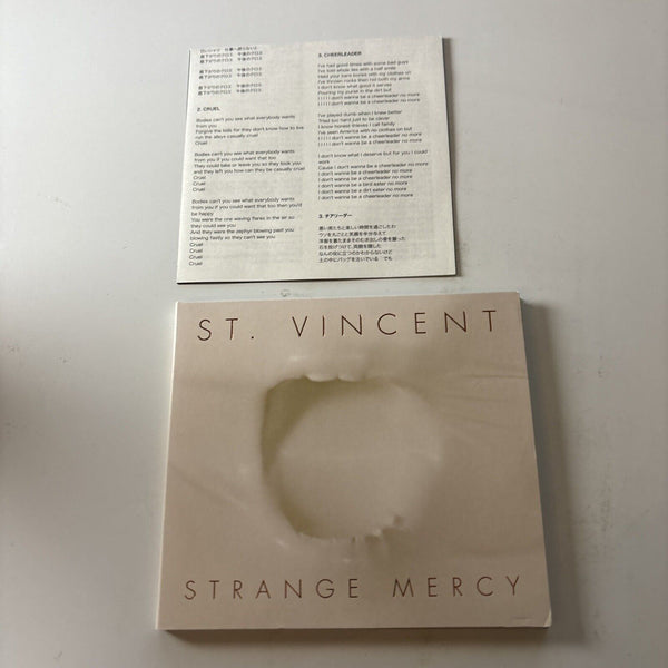 St. Vincent - Strange Mercy (CD, 2011) Japan Cad-3123cd – Retro Unit