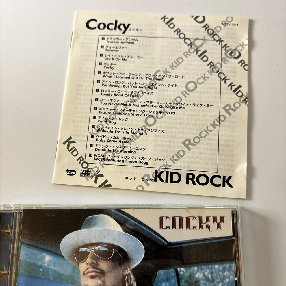 Kid Rock - Cocky (CD, 2001) Japan Amcy-7274 – Retro Unit