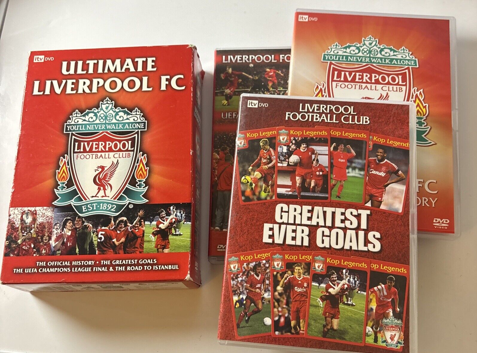 Ultimate Liverpool Football Club (DVD, 2009, 3-Disc) All Regions ...