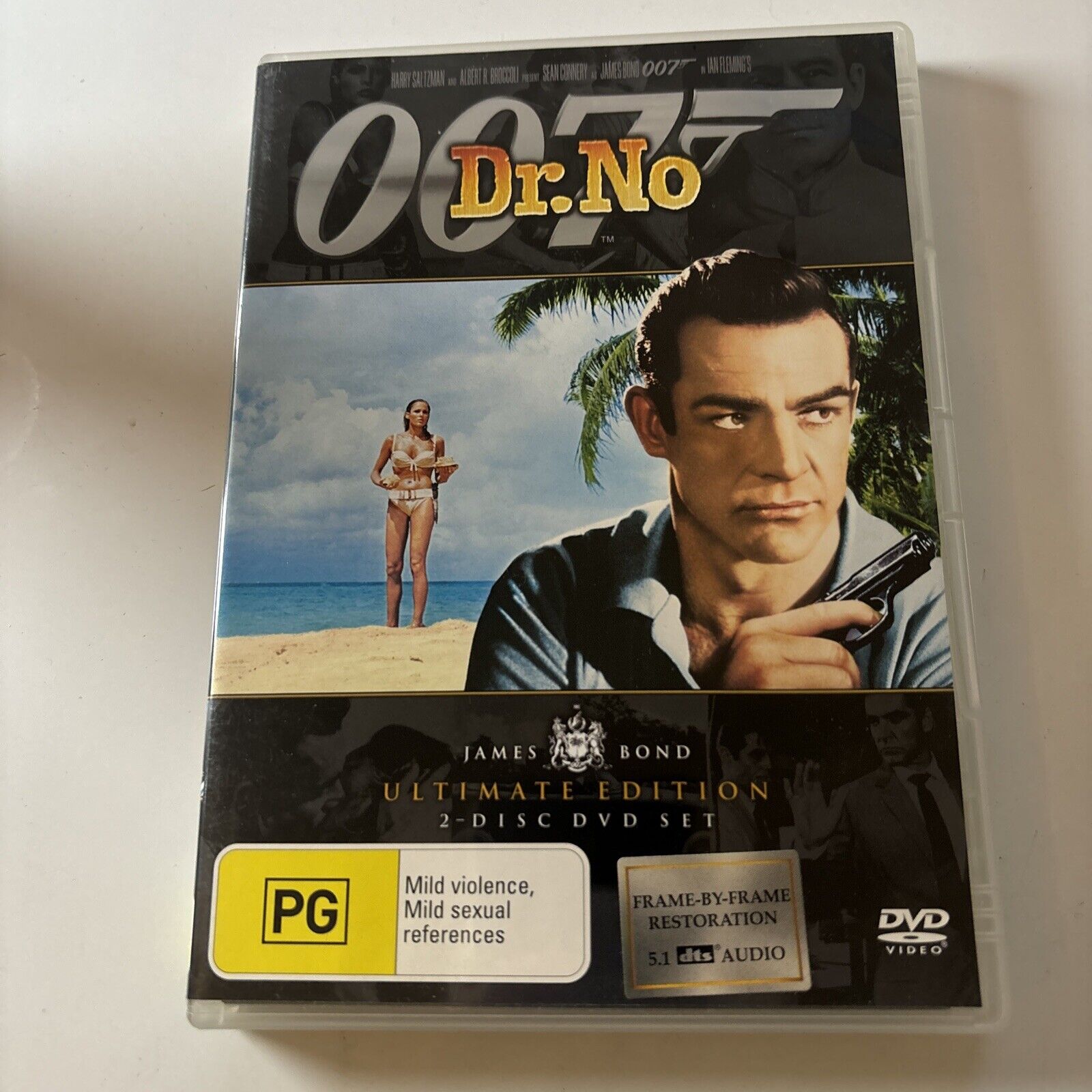 James Bond: Dr No - Ultimate Edition (DVD, 1963) Sean Connery NEW Regi ...