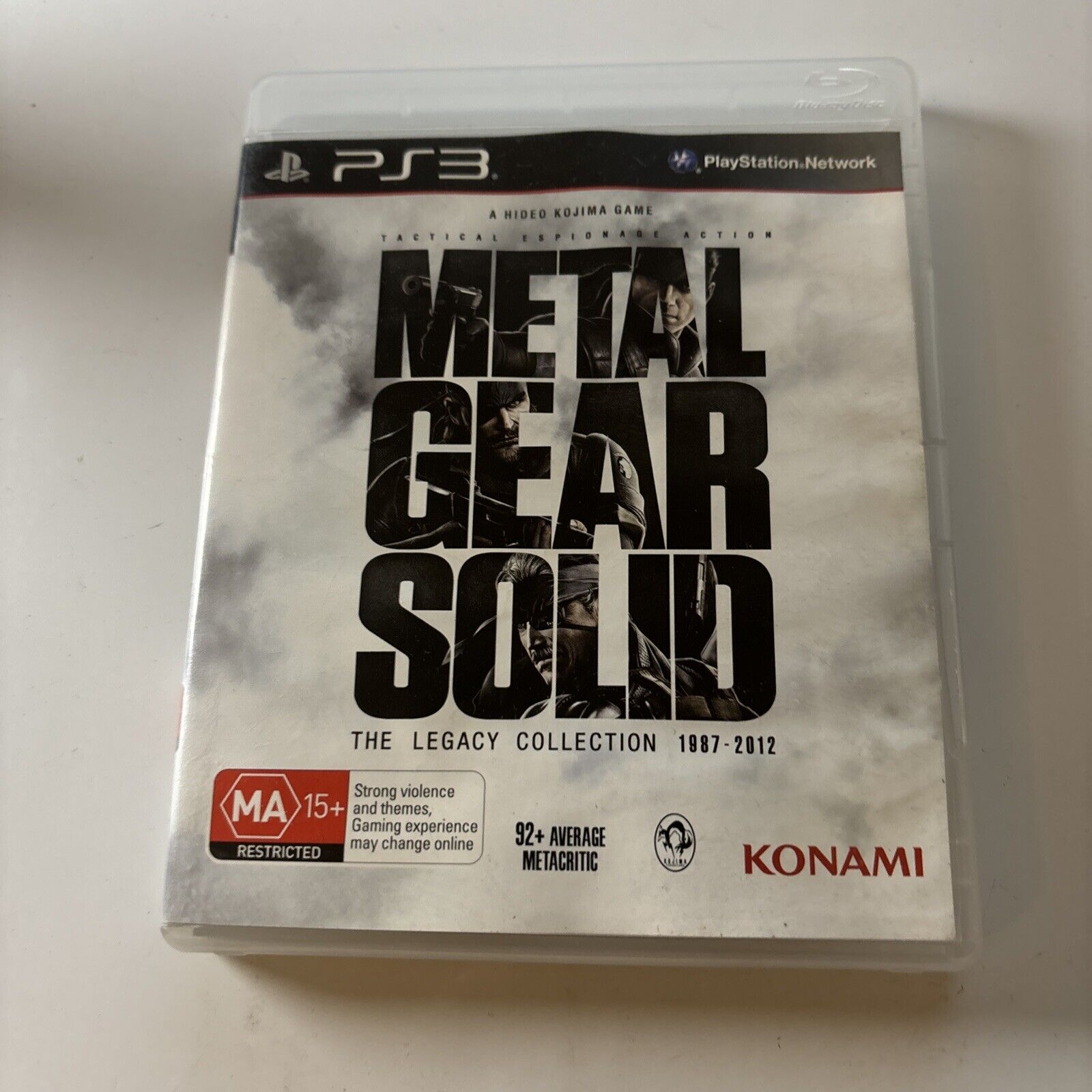 Metal Gear Solid The Legacy Collection 1987 - 2012 Sony PS3 (Sony Play ...