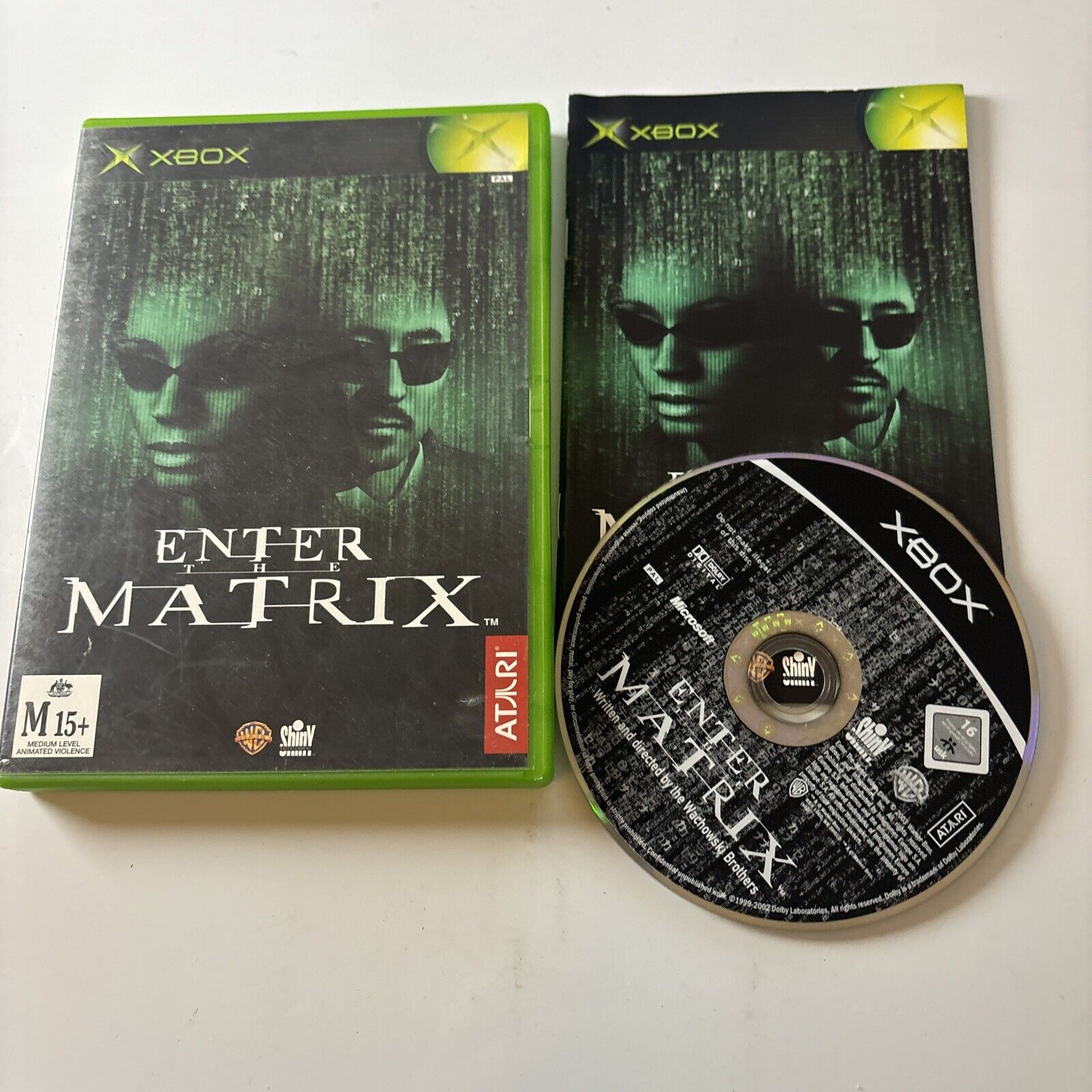 Enter The Matrix - Microsoft Xbox Original Game (PAL, 2003) Manual Inc ...