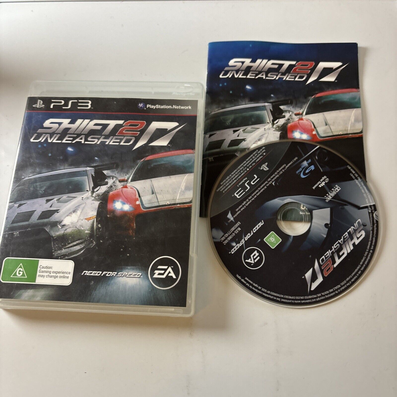 SHIFT 2 Unleashed Need for Speed PS3 PlayStation 3 With Manual. – Retro ...
