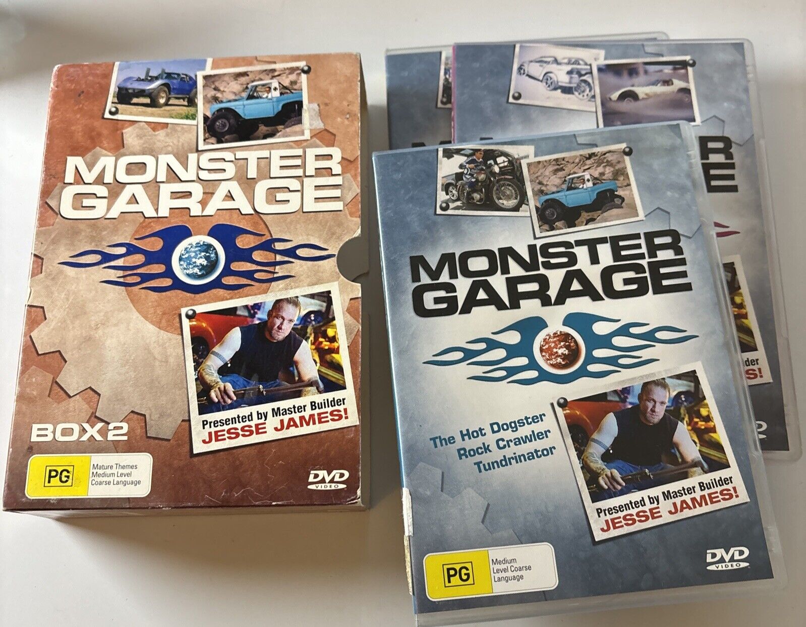 Monster Garage - Box 2 (DVD, 2002, 3-Disc) Region 4 – Retro Unit