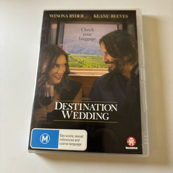 Destination Wedding (DVD, 2018) Winona Ryder, Keanu Reeves NEW Region ...