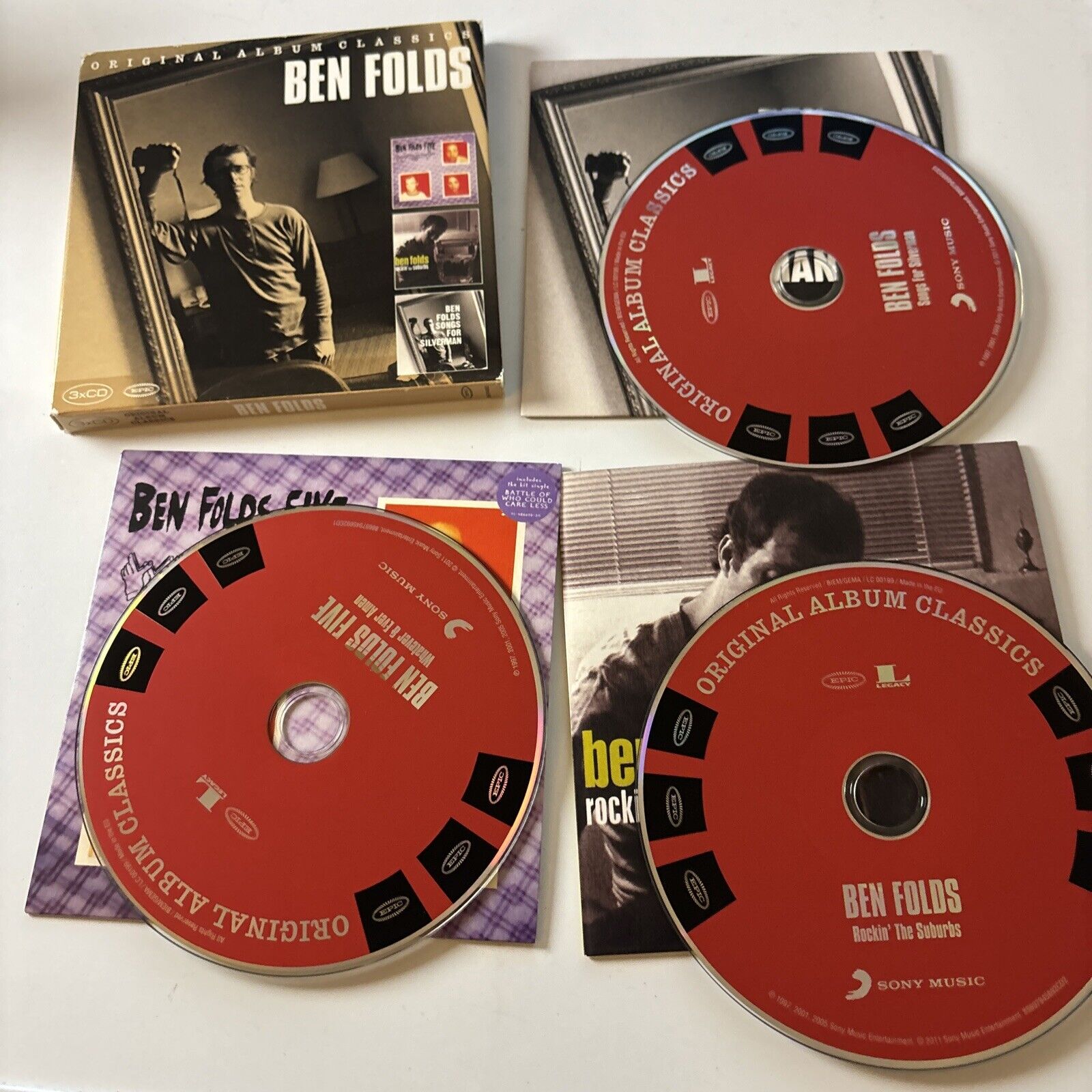 Ben Folds - Original Album Classics (CD, 2011, 3-Disc) – Retro Unit
