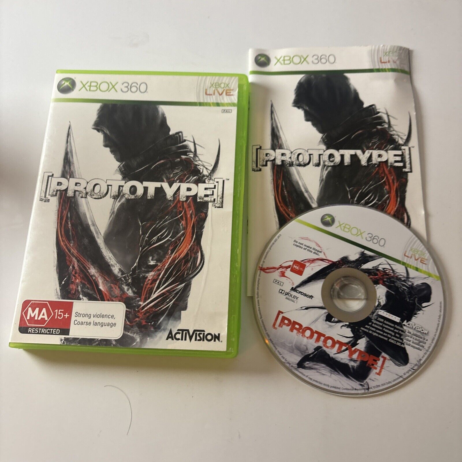 Prototype Xbox 360 PAL Complete With Manual PAL – Retro Unit