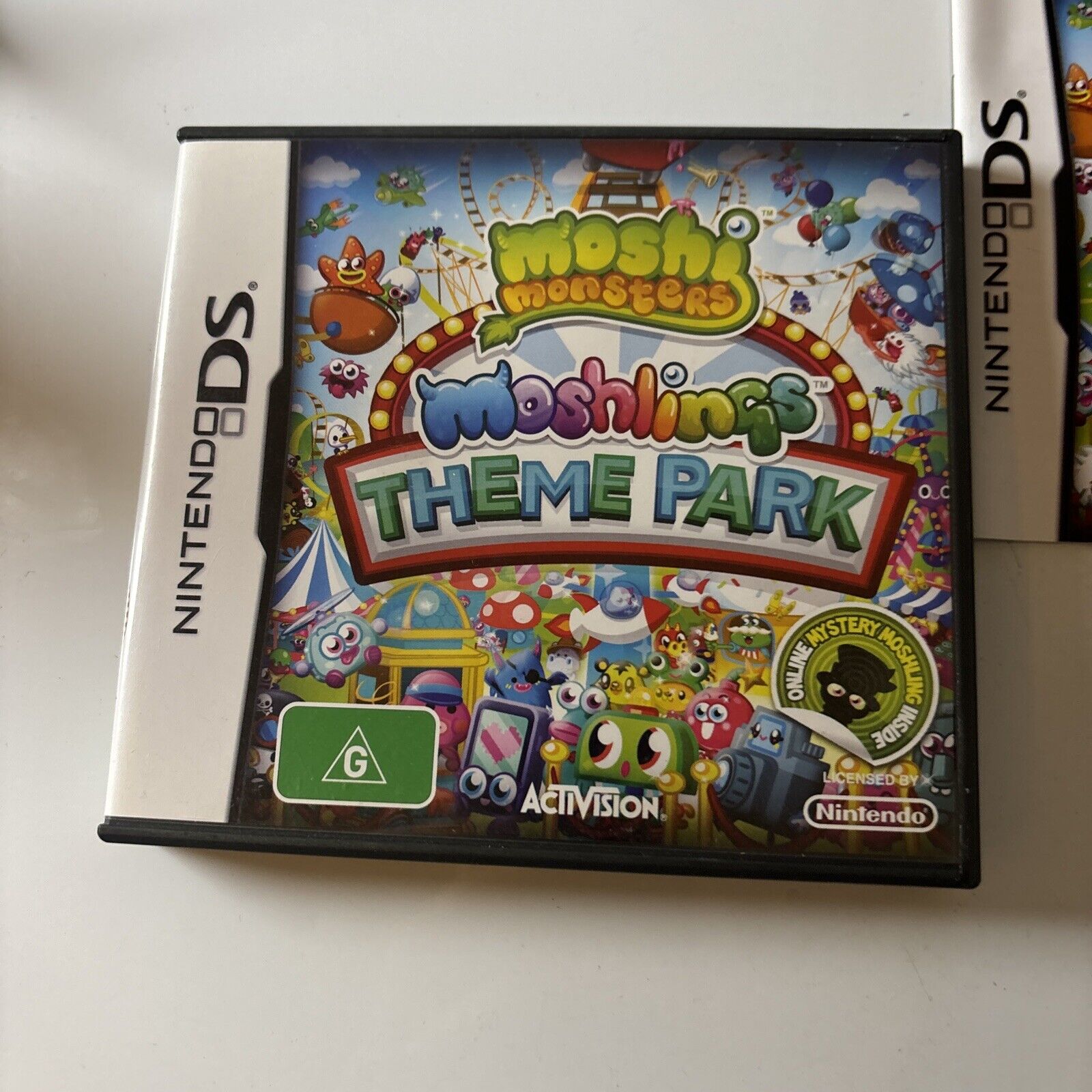 Moshi Monsters: Moshlings Theme Park Nintendo DS Manual – Retro Unit
