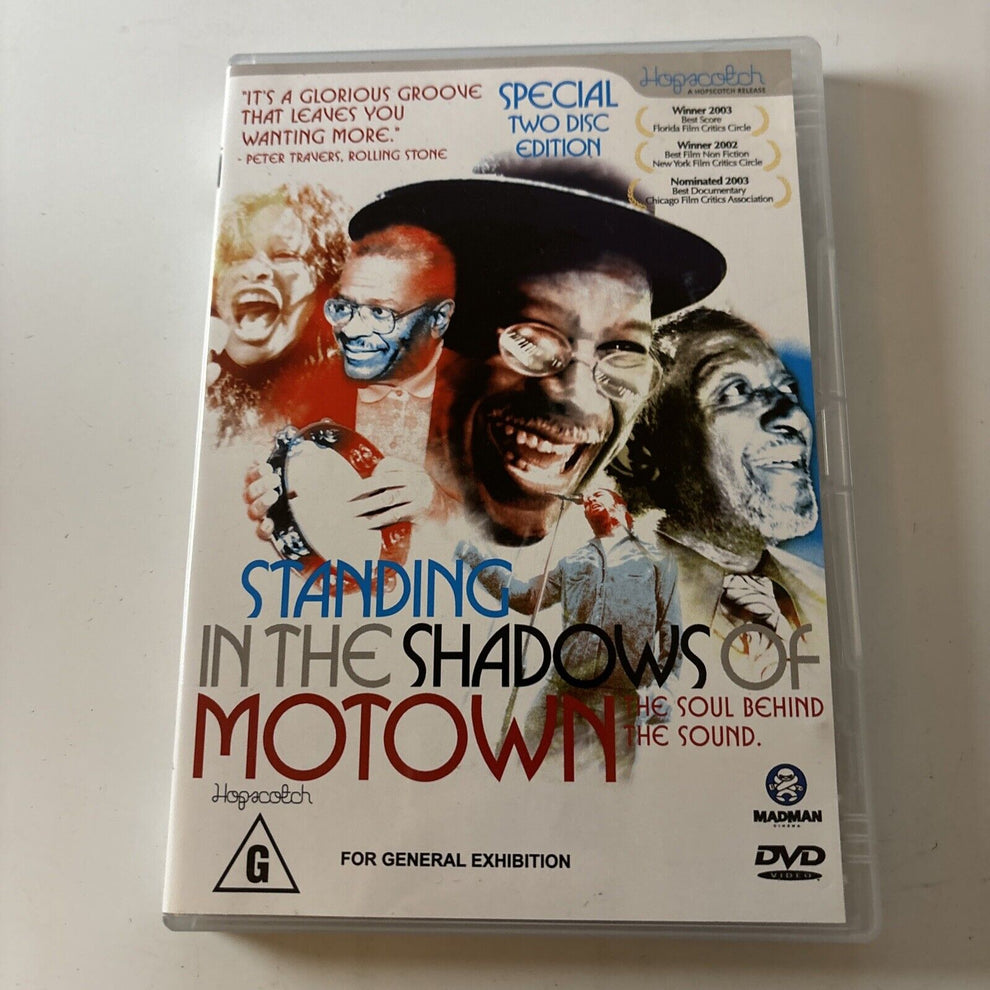 Standing in the Shadows of Motown (DVD, 2002) NEW All Regions – Retro Unit