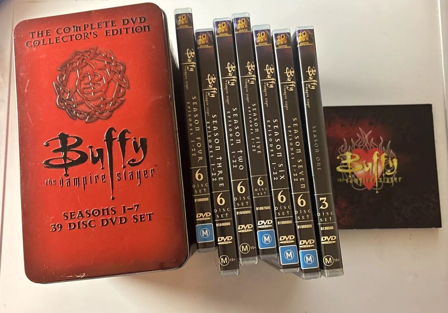 Buffy The Vampire Slayer - Complete Collectors Tin Set (DVD, 39-Disc ...