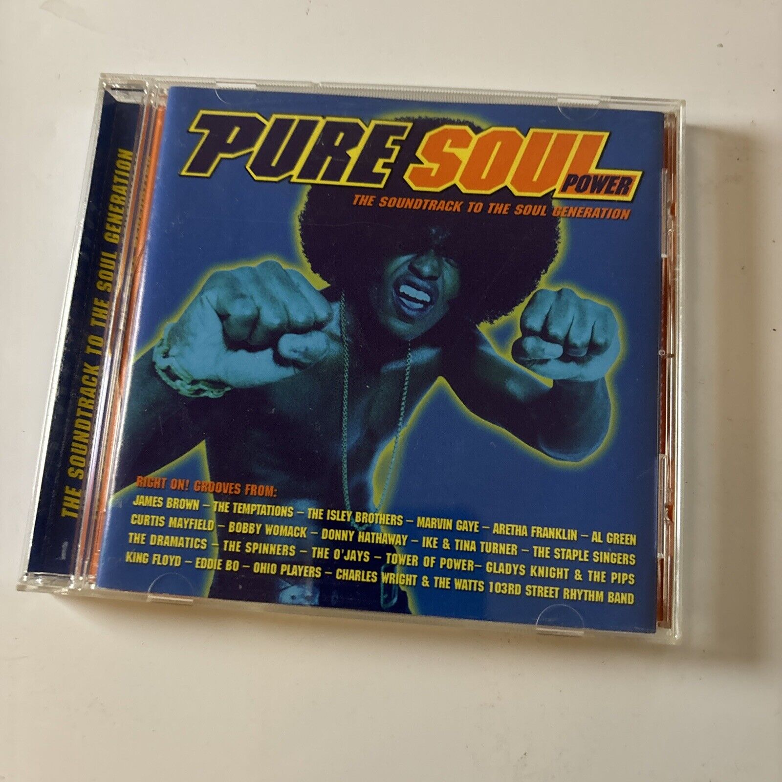 Various Artists - Pure Soul Power (CD, 2001) UK & 556 328-2 – Retro Unit