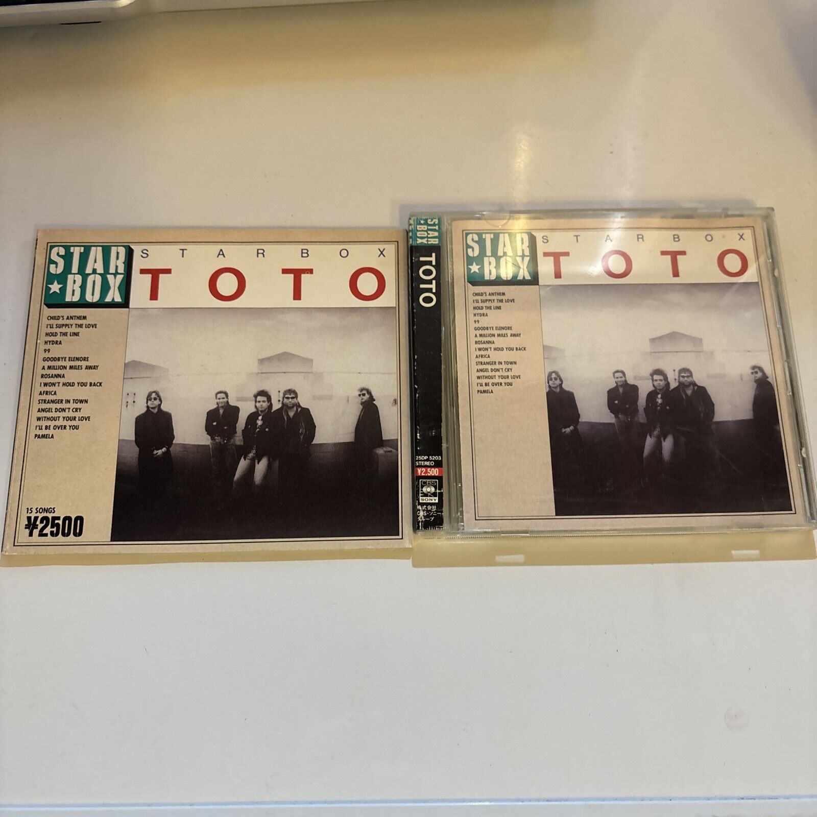 Toto - Star Box (CD, 1988) Japan CBS/Sony 25dp-5203 – Retro Unit