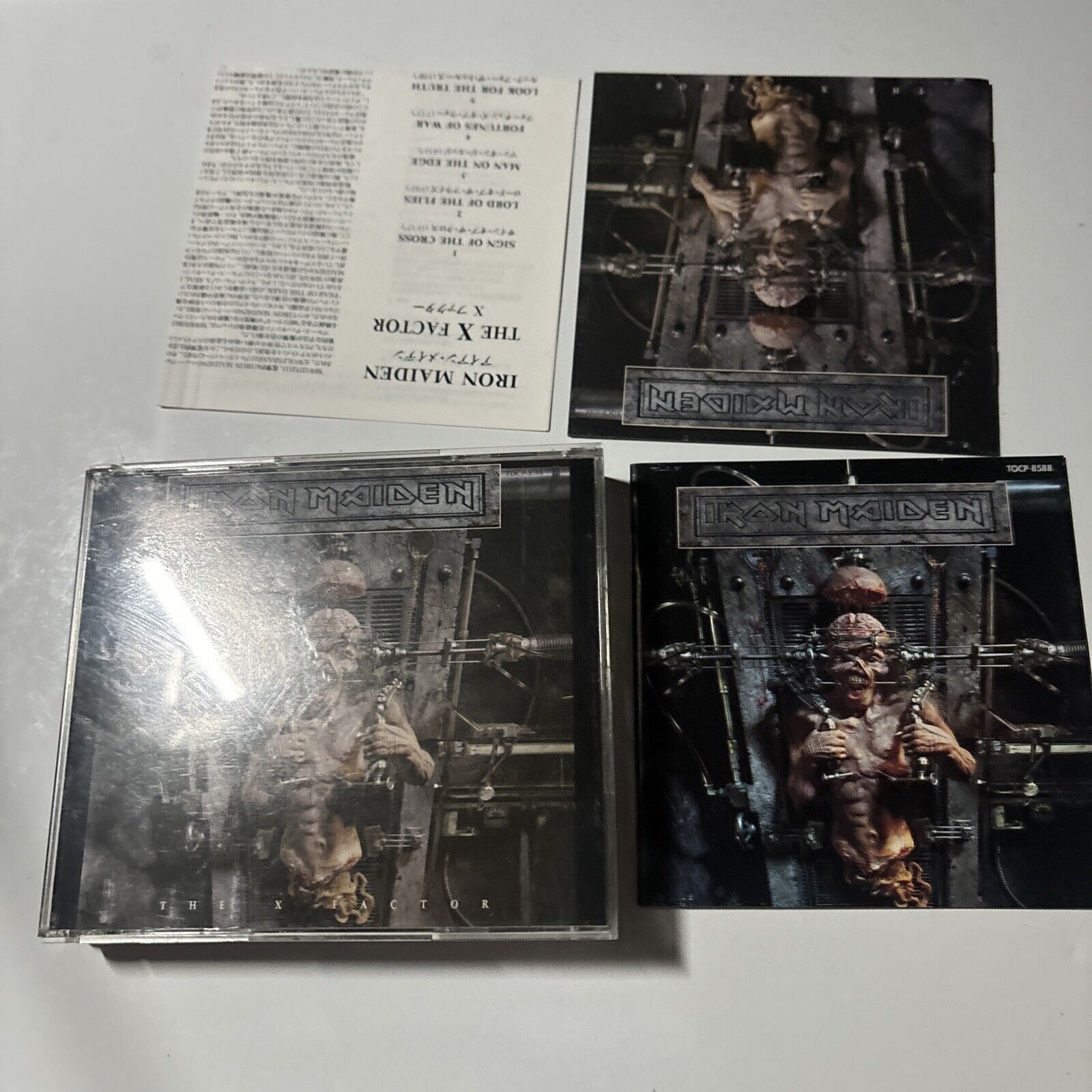 Iron Maiden - The X Factor (CD, 1995, 2-Disc) Japan TOCP-8588 – Retro Unit