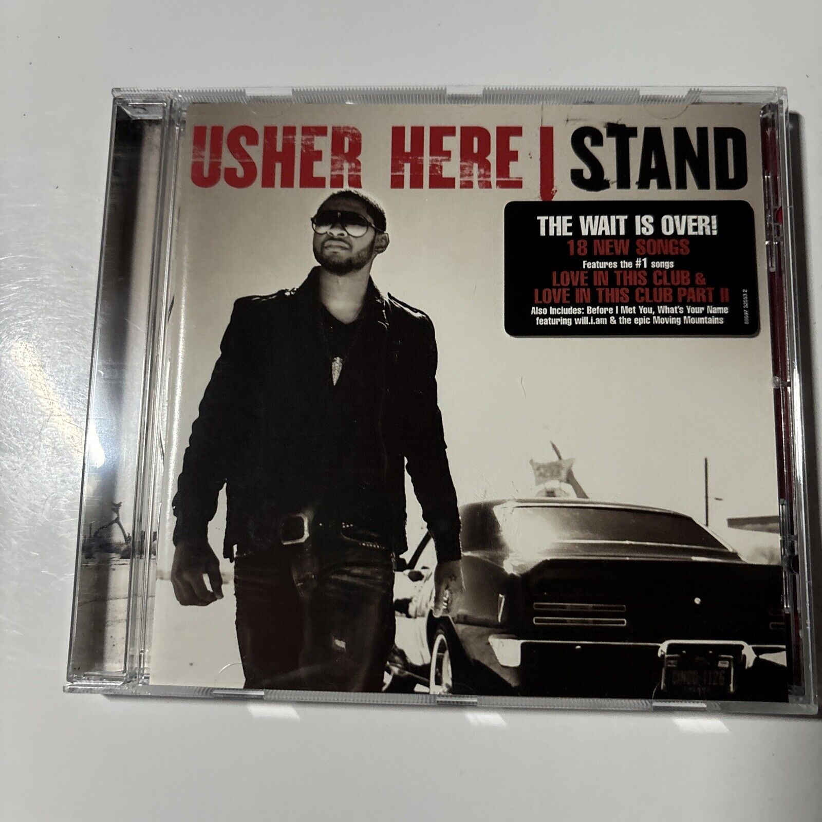 Usher - Here I Stand (CD, 2008) LaFace Records – Retro Unit