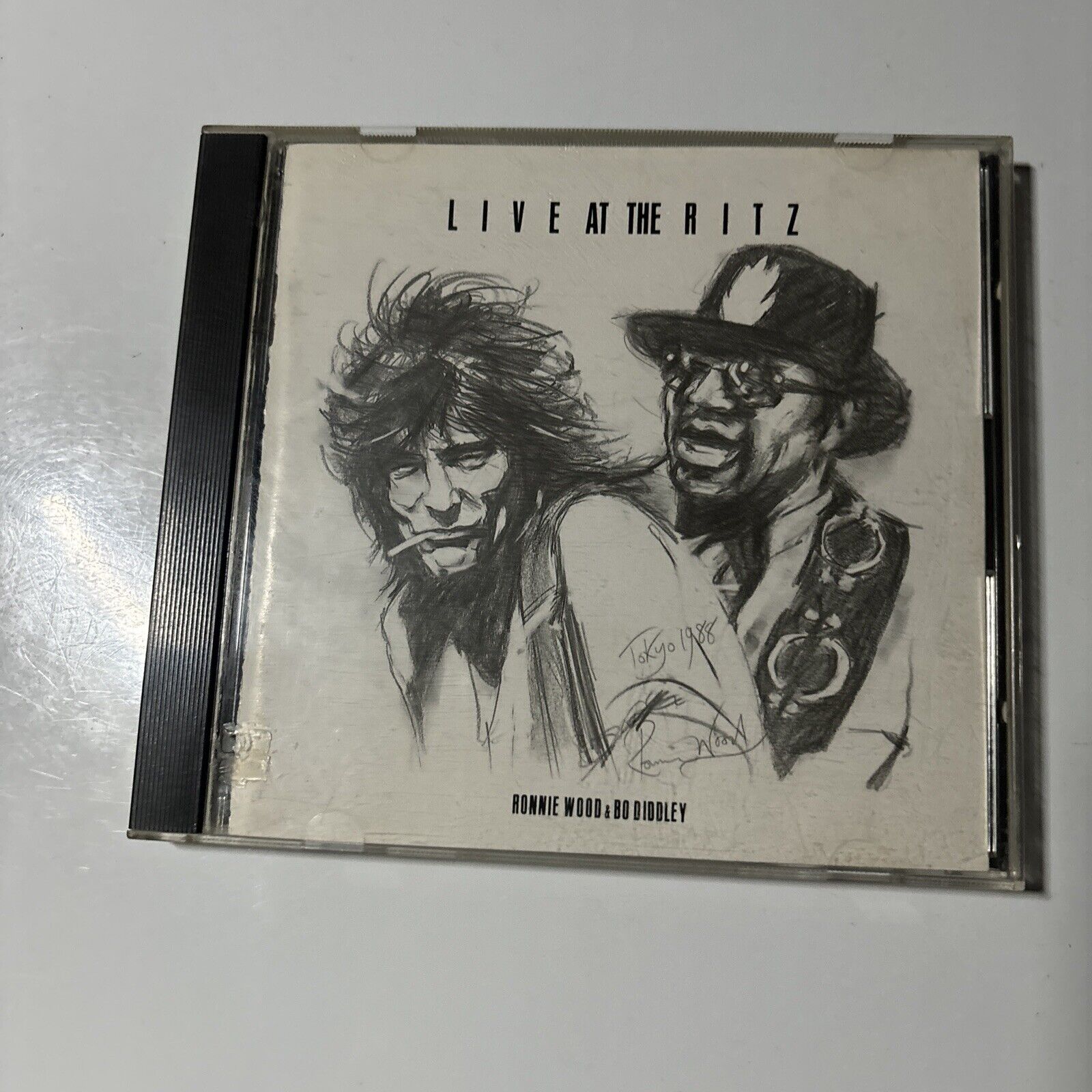 Ronnie Wood & Bo Diddley - Live At The Ritz (CD, 1988) Japan VDP-1329 ...