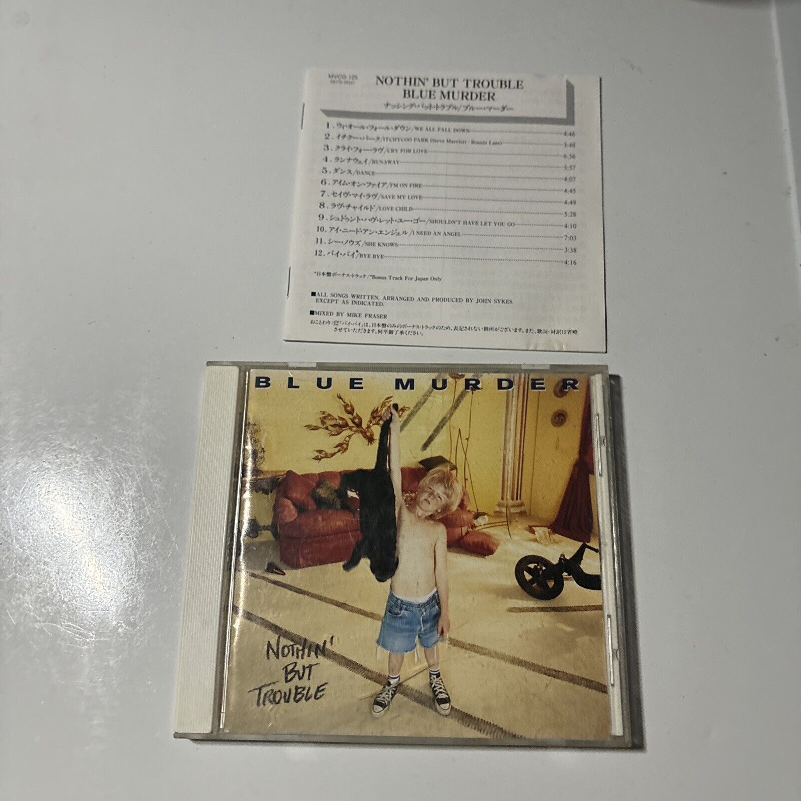 Blue Murder - Nothin' But Trouble (CD, 1993) Japan MVCg-125 – Retro Unit