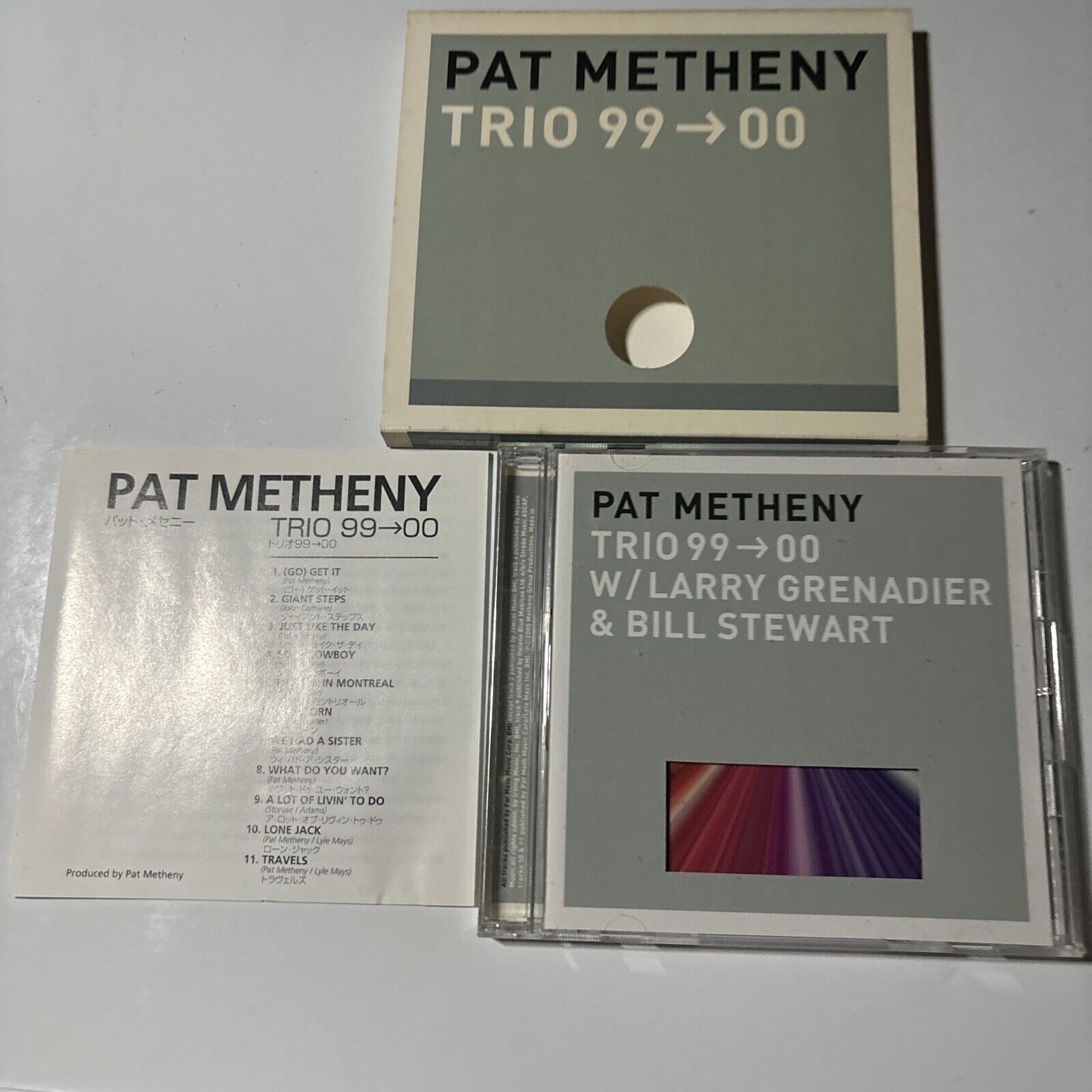 Pat Metheny - Trio 99-00 (CD, 2000) Japan wpcr-10647 – Retro Unit