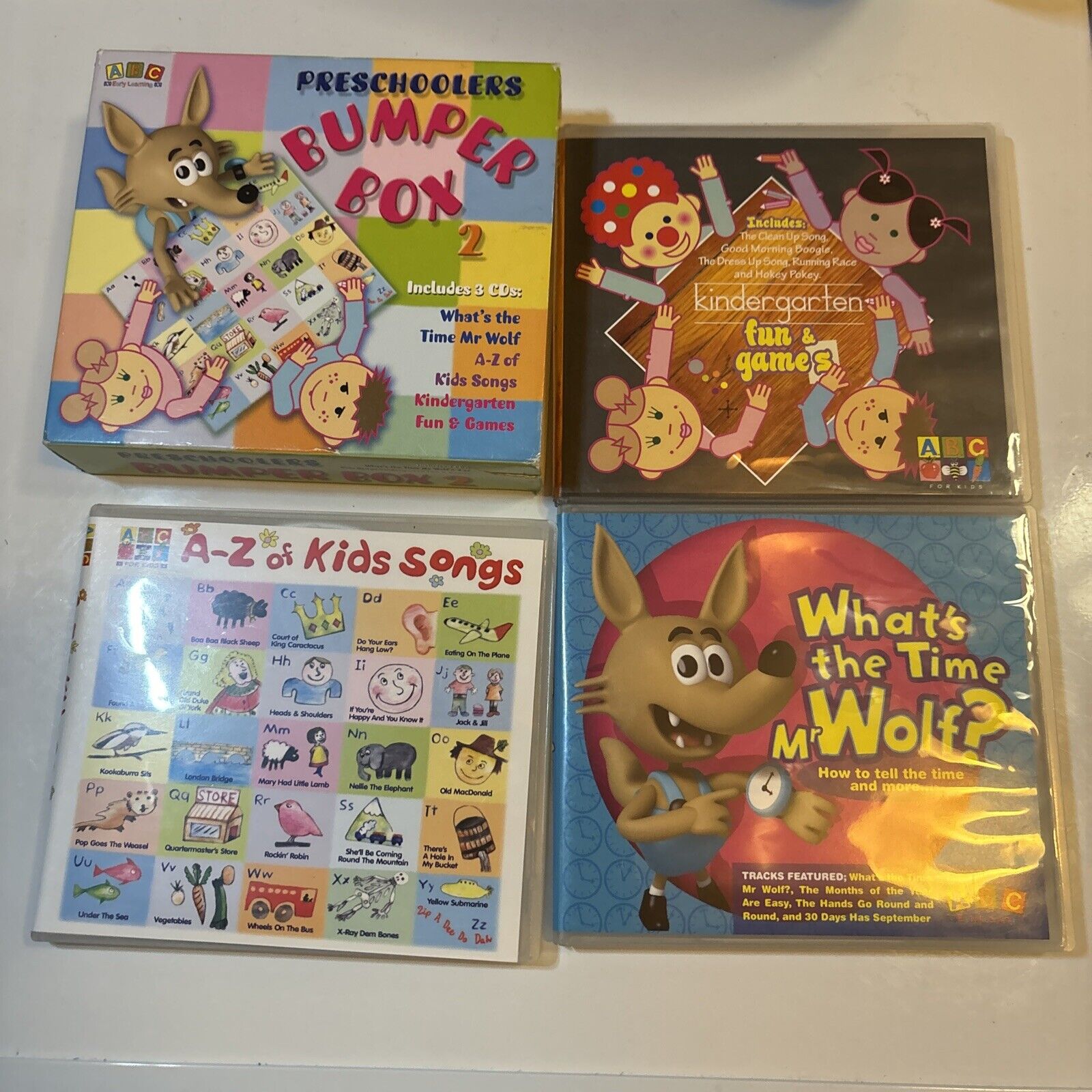 ABC For Kids - Preschoolers Bumper Box 2 (CD, 3-Disc) – Retro Unit