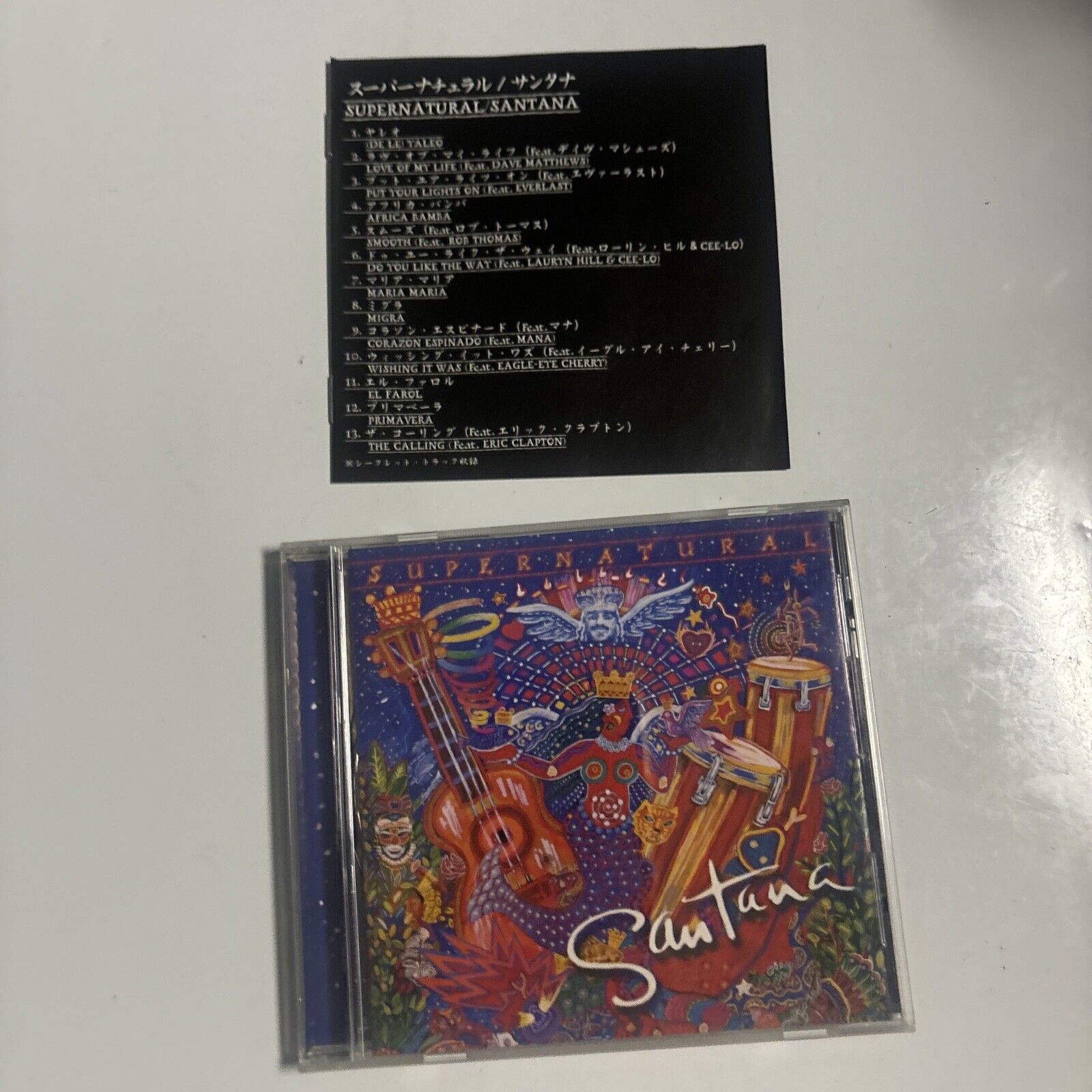 Santana - Supernatural (CD, 1999) Japan BVCA-21027 – Retro Unit