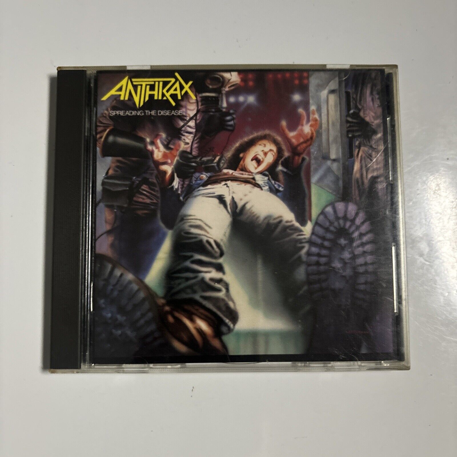 Anthrax - Spreading The Disease (CD, 1990) Japan PSCD-1045 – Retro Unit