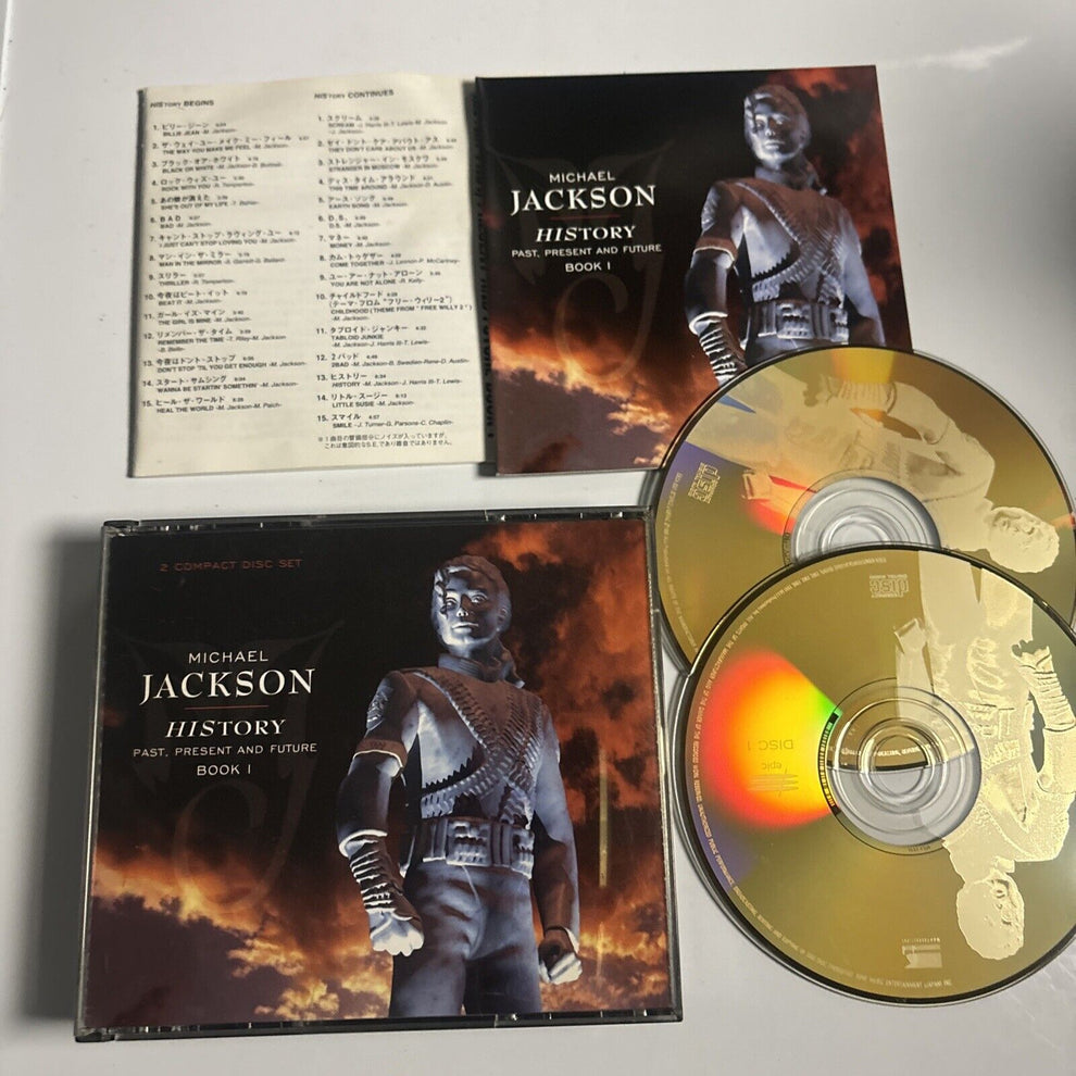 Michael Jackson - HIStory - Past, Present And Future - Book I (CD, 199 ...