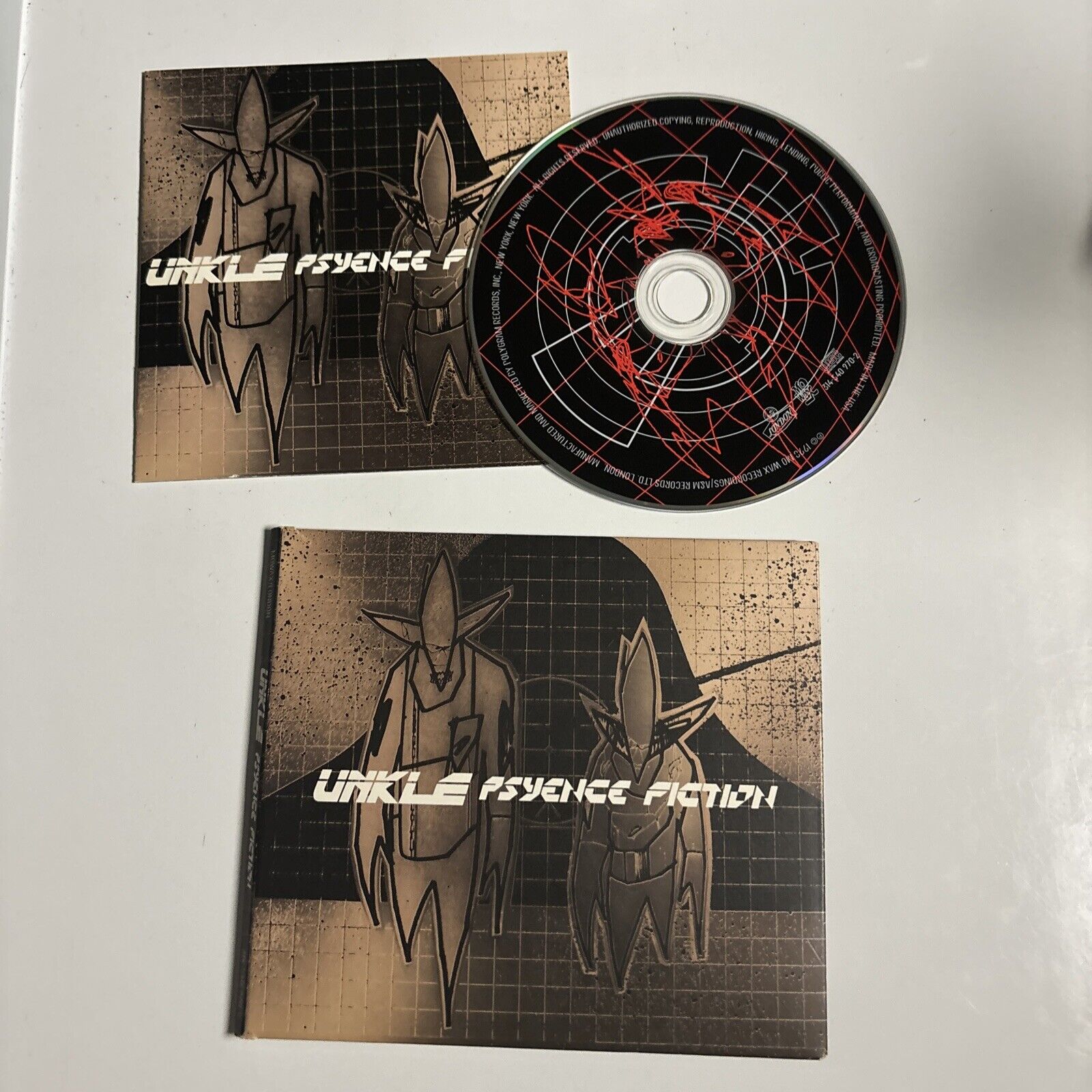 UNKLE - Psyence Fiction (CD, 1998) London Records Digipak – Retro Unit