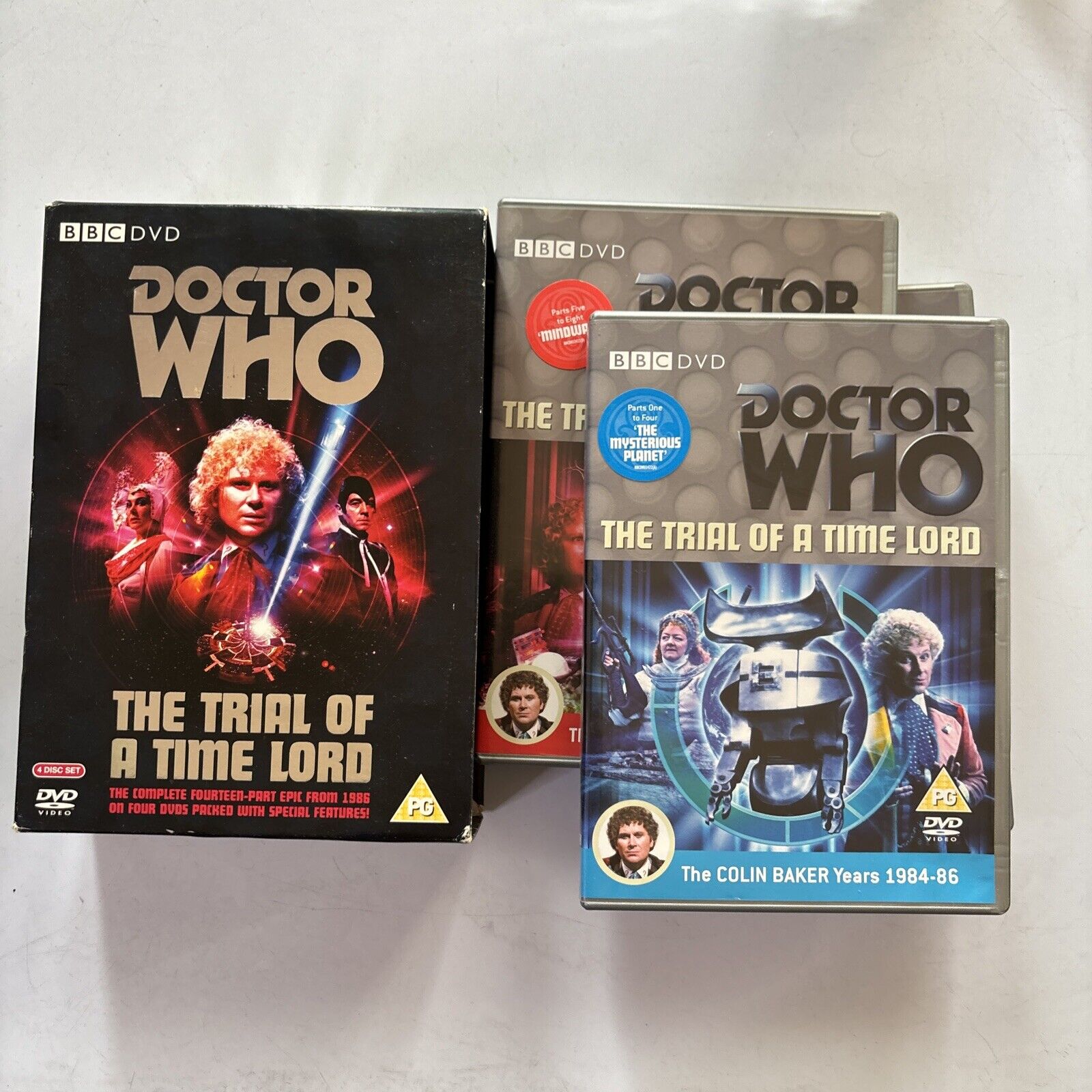 Doctor Who - The Trial Of A Time Lord (DVD, 3-Disc) Region 4 *Missing ...