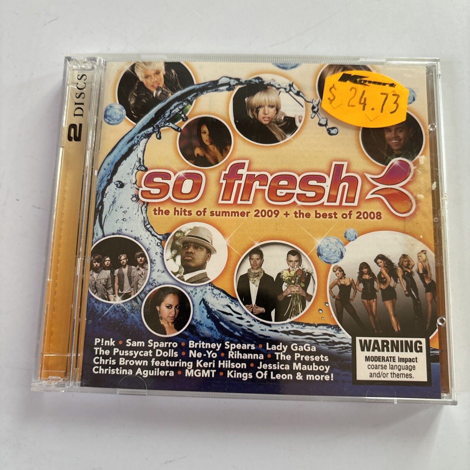 So Fresh: The Hits Of Summer 2009 + The Best Of 2008 (CD, 2009, 2-Disc ...