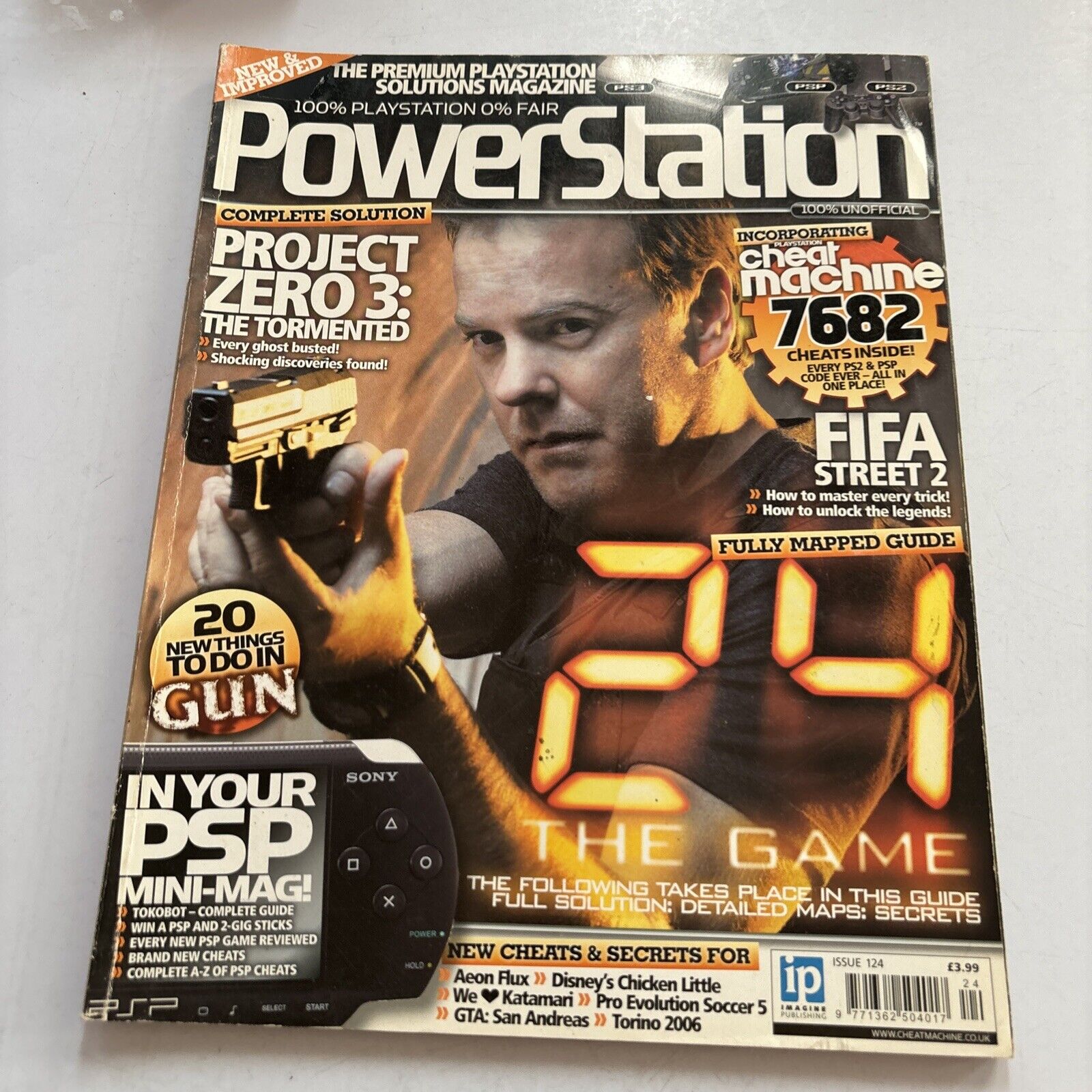 Powerstation PlayStation Magazine Issue 124 2006 24 The Game Project Z ...
