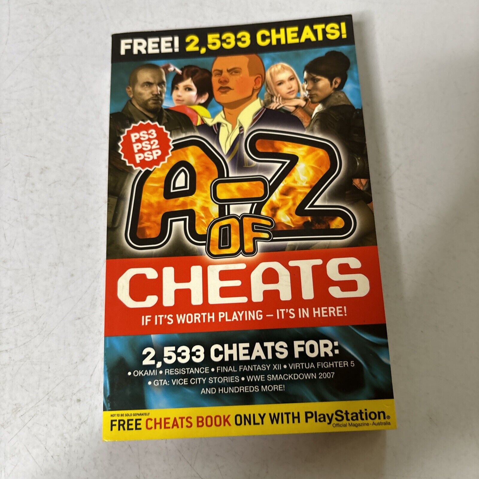 PlayStation Official Magazine Australia A-Z Of Cheats – Retro Unit