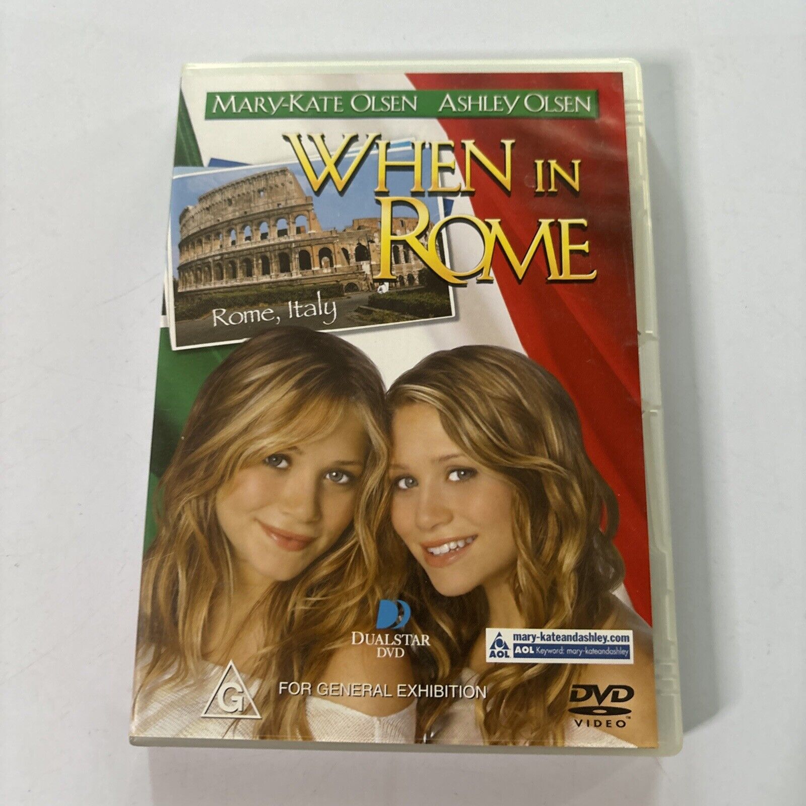 When in Rome (DVD, 2002) Mary-Kate Olsen, Ashley Olsen Region 4 – Retro ...
