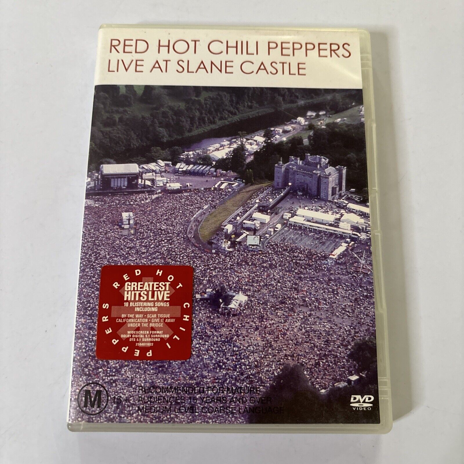 Red Hot Chili Peppers - Live in Slane Castle (DVD, 2003) Region 4 ...