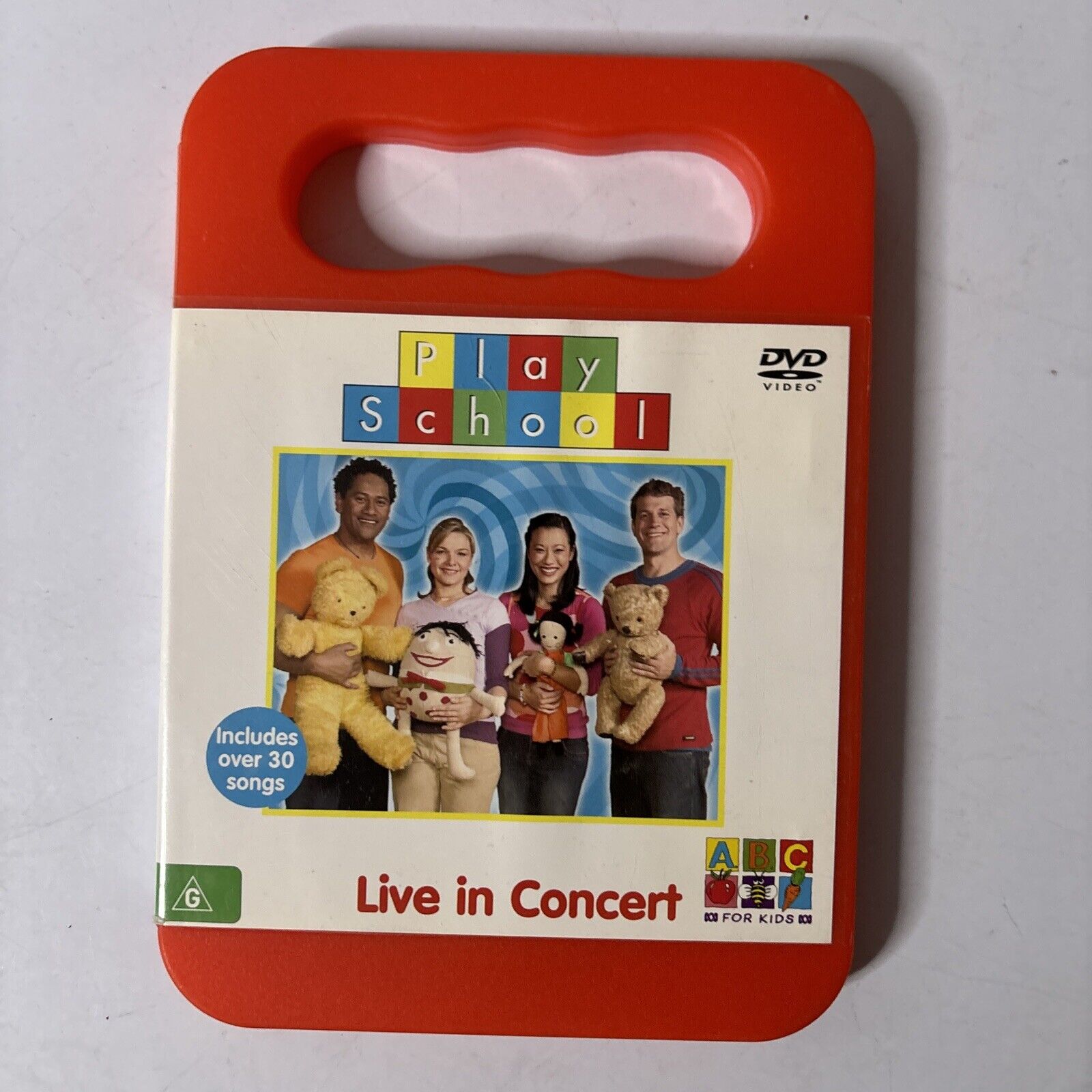 Play School - Live Concert (DVD, 2004) Justine Clarke Region 4 – Retro Unit