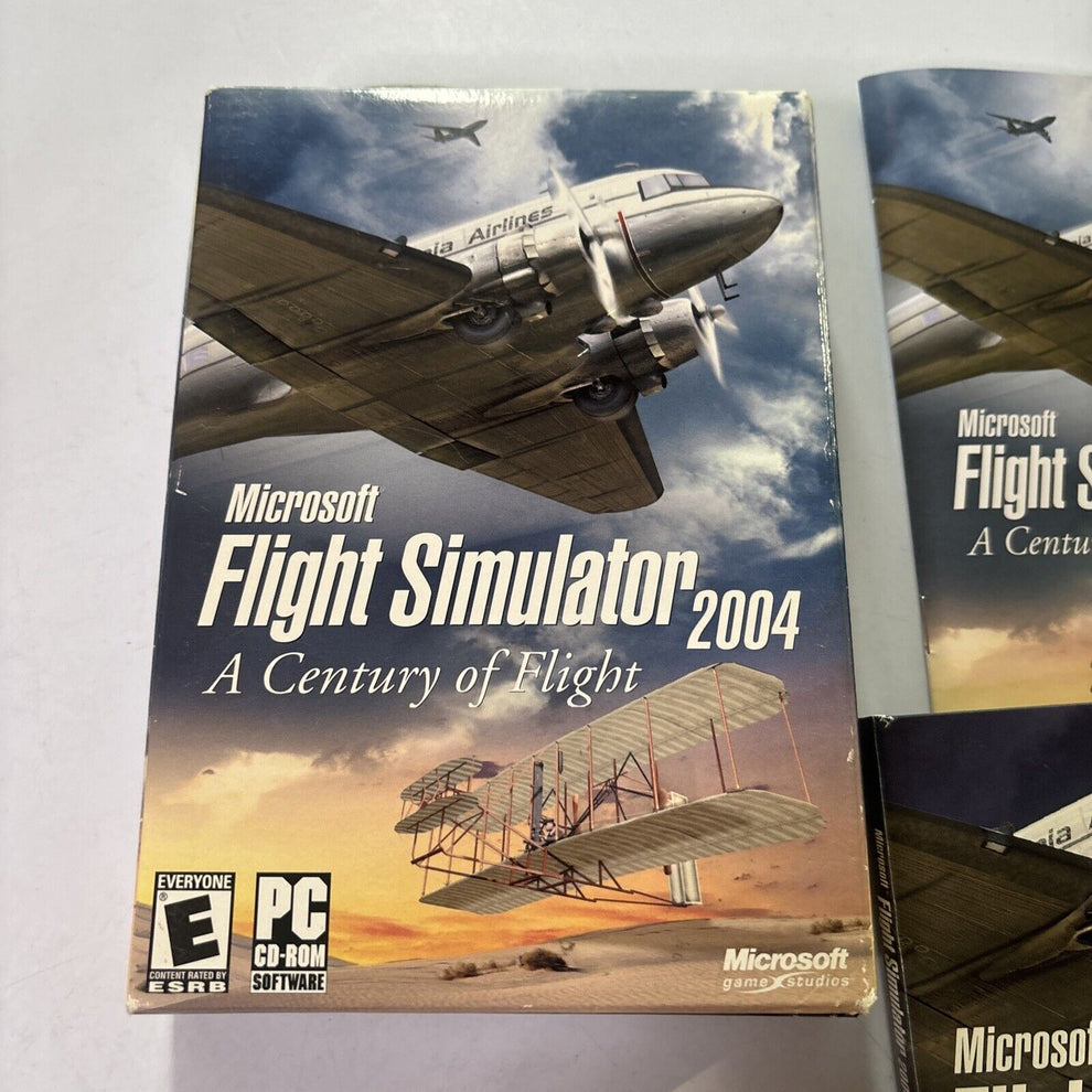 Microsoft Flight Simulator 2004 A Century Of Flight PC CDROM – Retro Unit