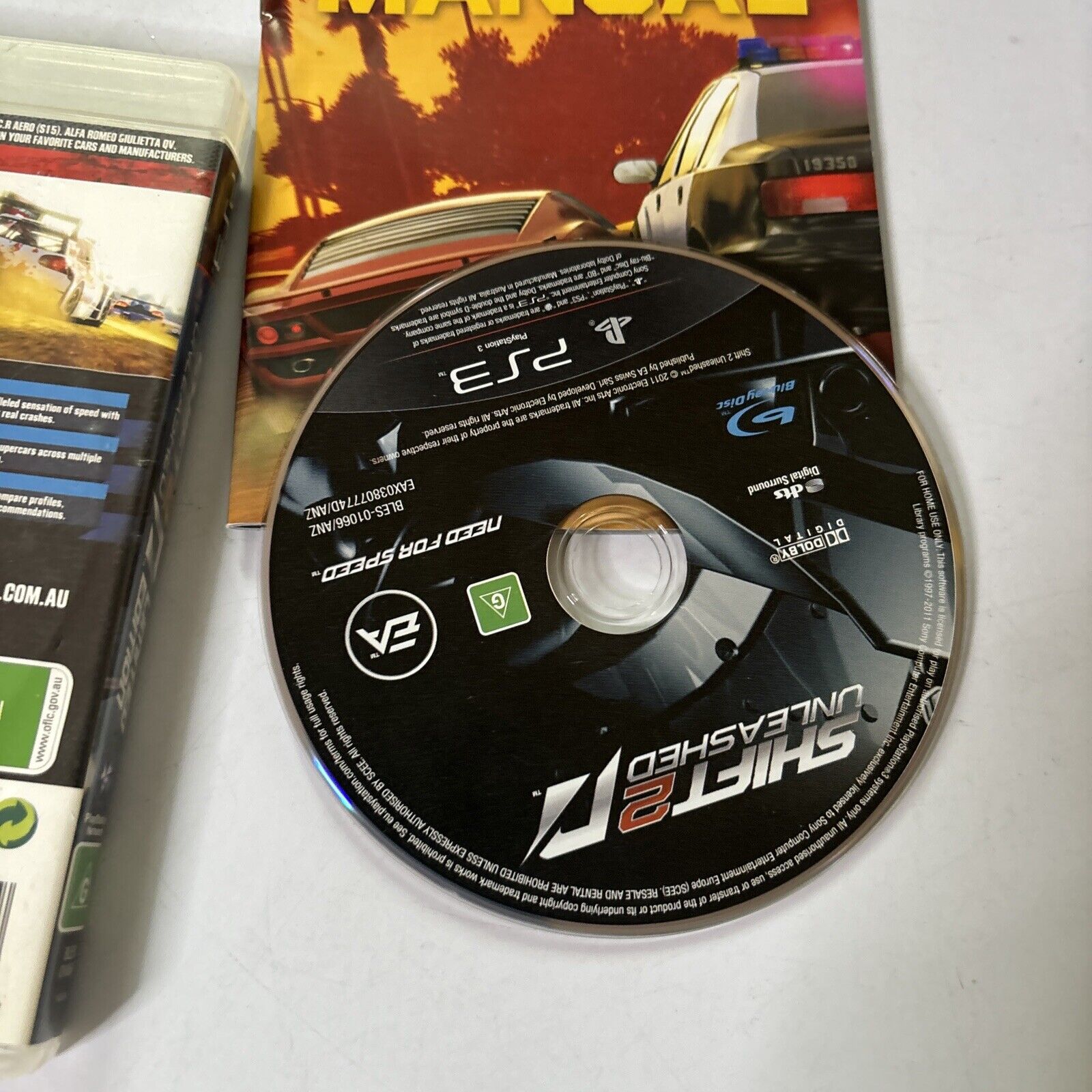 Shift 2: Unleashed (Limited Edition) Sony PS3 Sony PlayStation 3 game ...