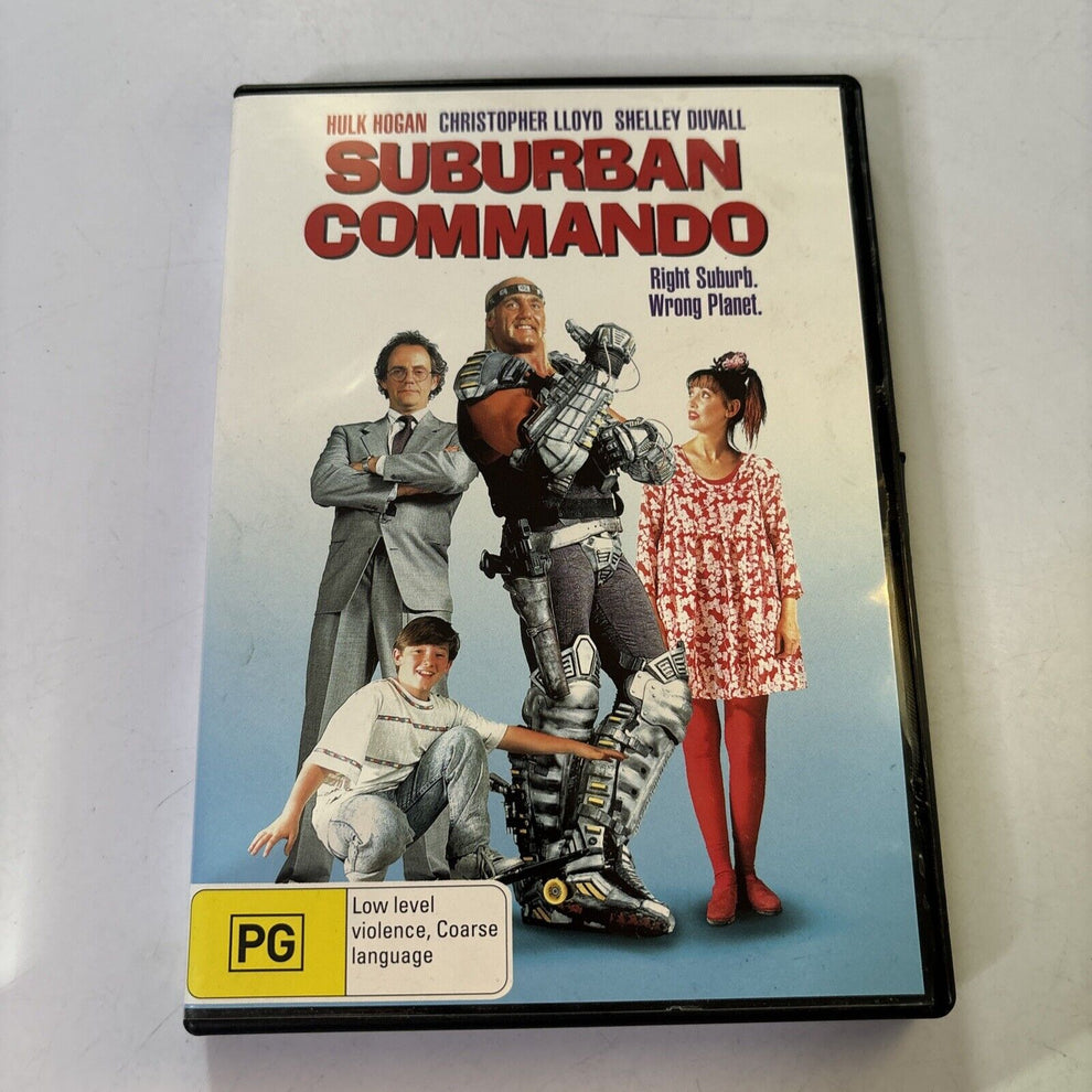 Suburban Commando (DVD, 1991) Hulk Hogan, Shelley Duvall Region 4 ...