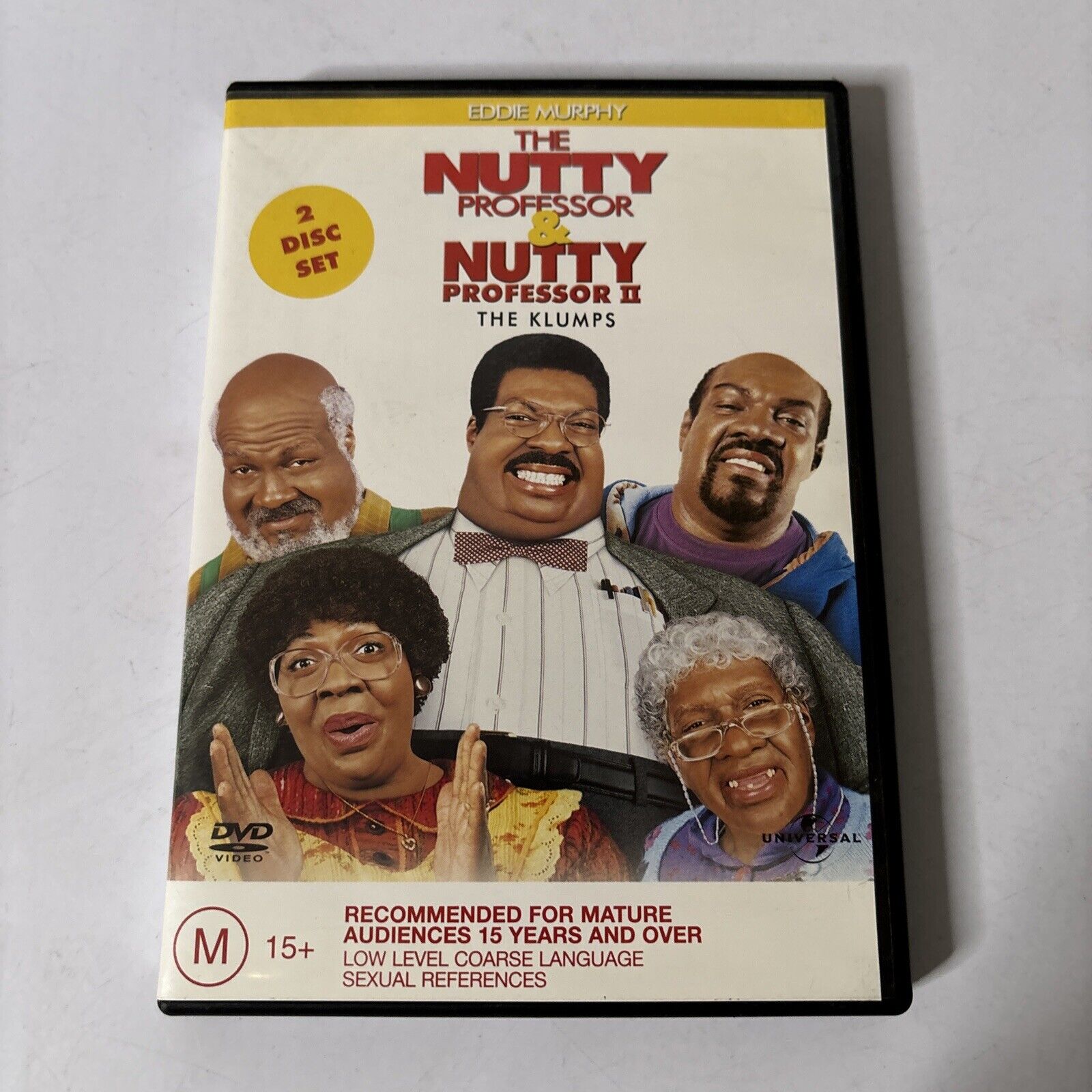 Nutty Professor / Nutty Professor 2 (DVD, 1996) NEW Eddie Murphy Regio ...