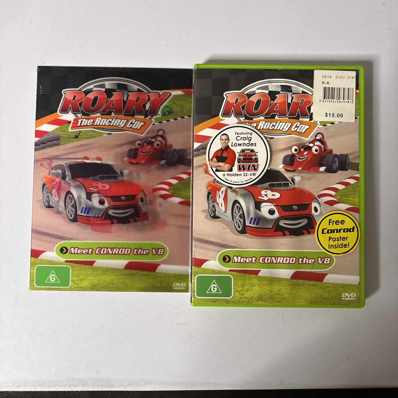 Roary the Racing Car - Meet Conrod the V8 (DVD, 2009) Region 4 – Retro Unit