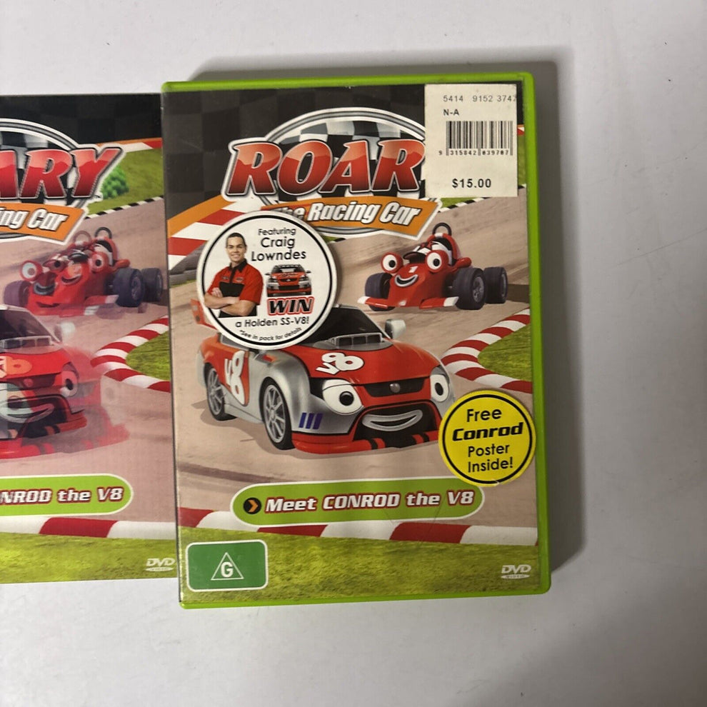 Roary the Racing Car - Meet Conrod the V8 (DVD, 2009) Region 4 – Retro Unit