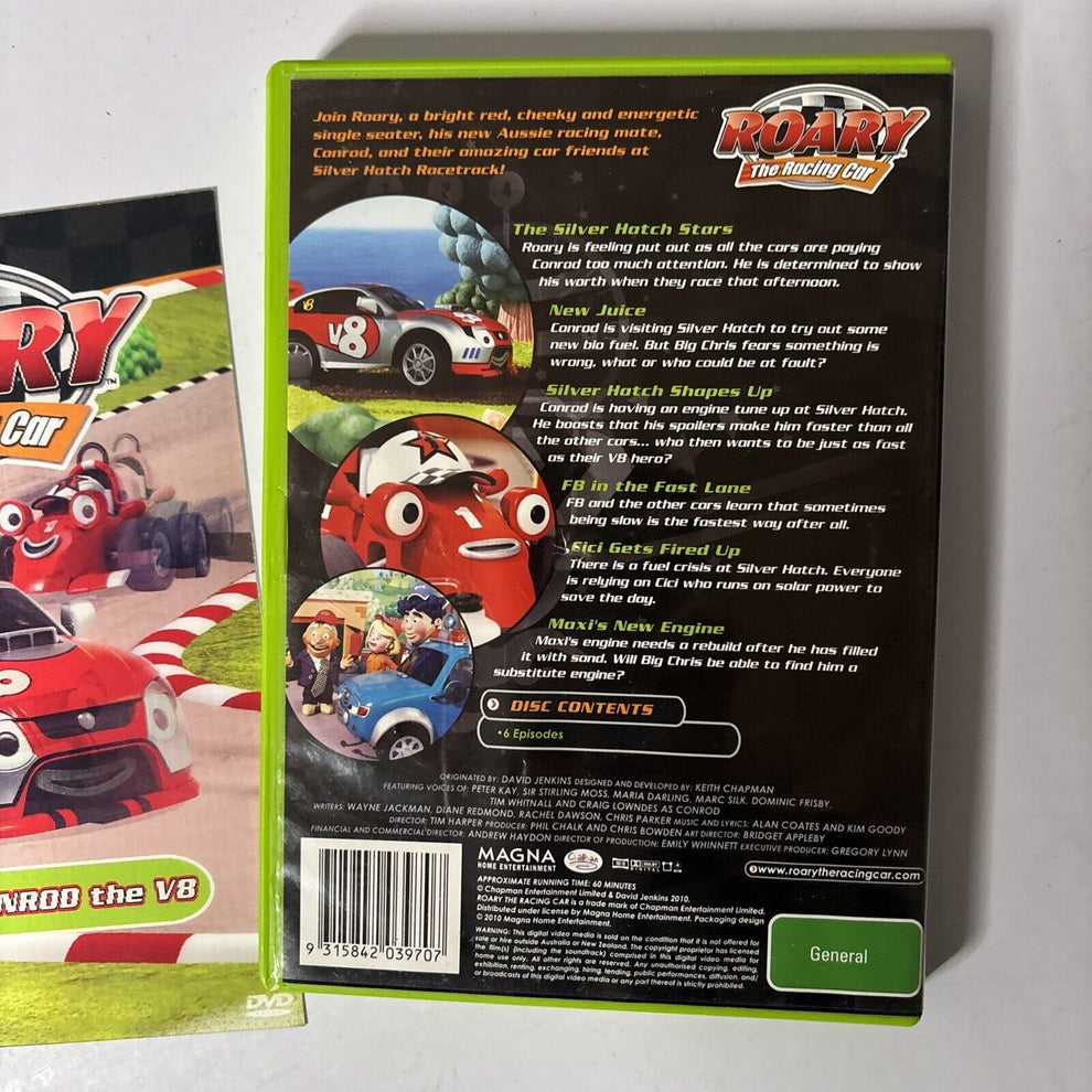 Roary the Racing Car - Meet Conrod the V8 (DVD, 2009) Region 4 – Retro Unit
