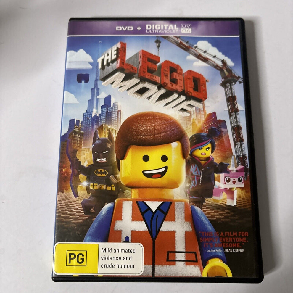 The Lego Movie (DVD, 2014) Chris Pratt Region 4 – Retro Unit