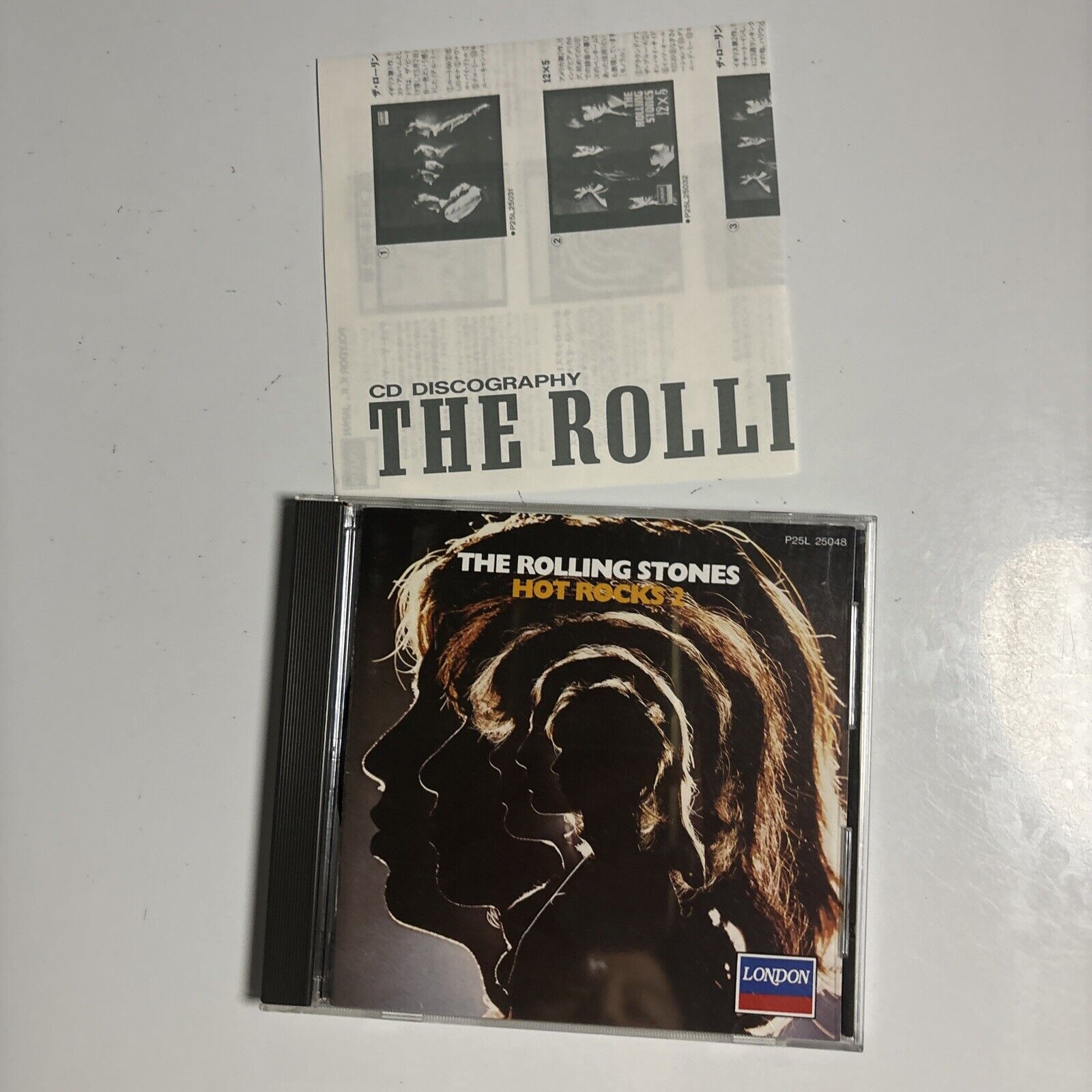 The Rolling Stones - Hot Rocks 2 (CD, 1989) Japan P25l-25048 London Re ...