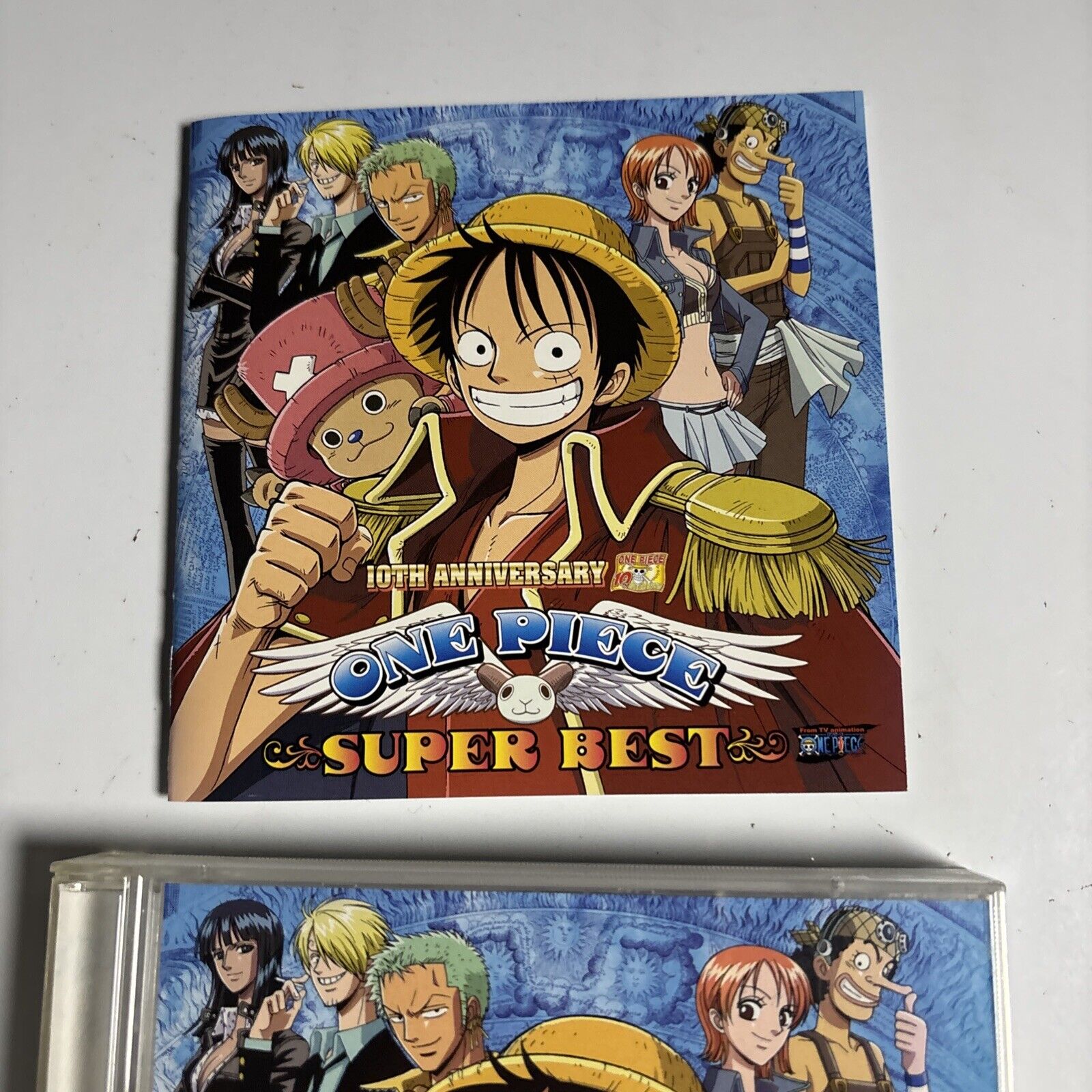 One Piece 10th Anniversary ~ Super Best (CD, 2007) Japan avca-26235-6 ...