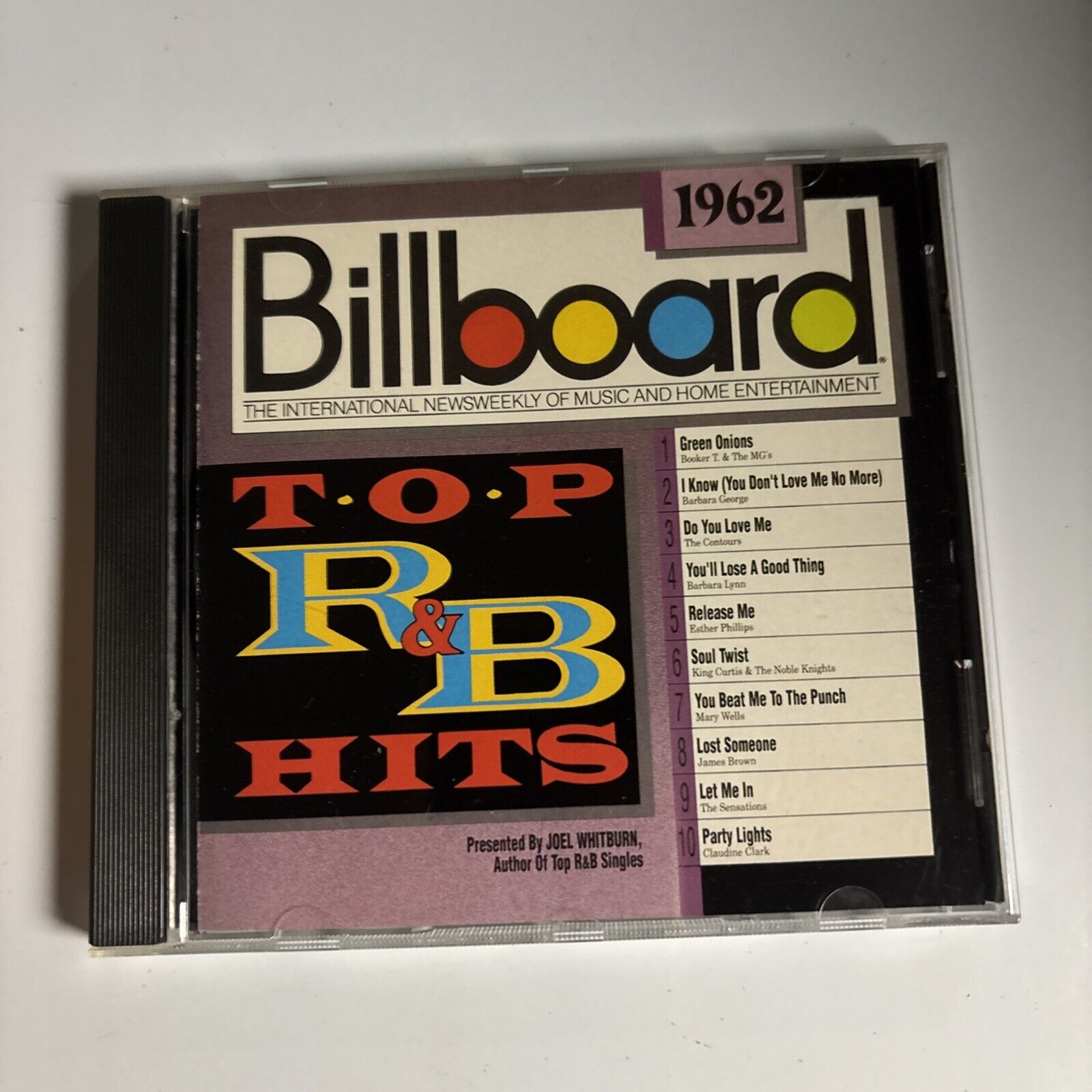 Billboard Top R&B Hits - 1962 (CD, 1988) R2 70648 – Retro Unit