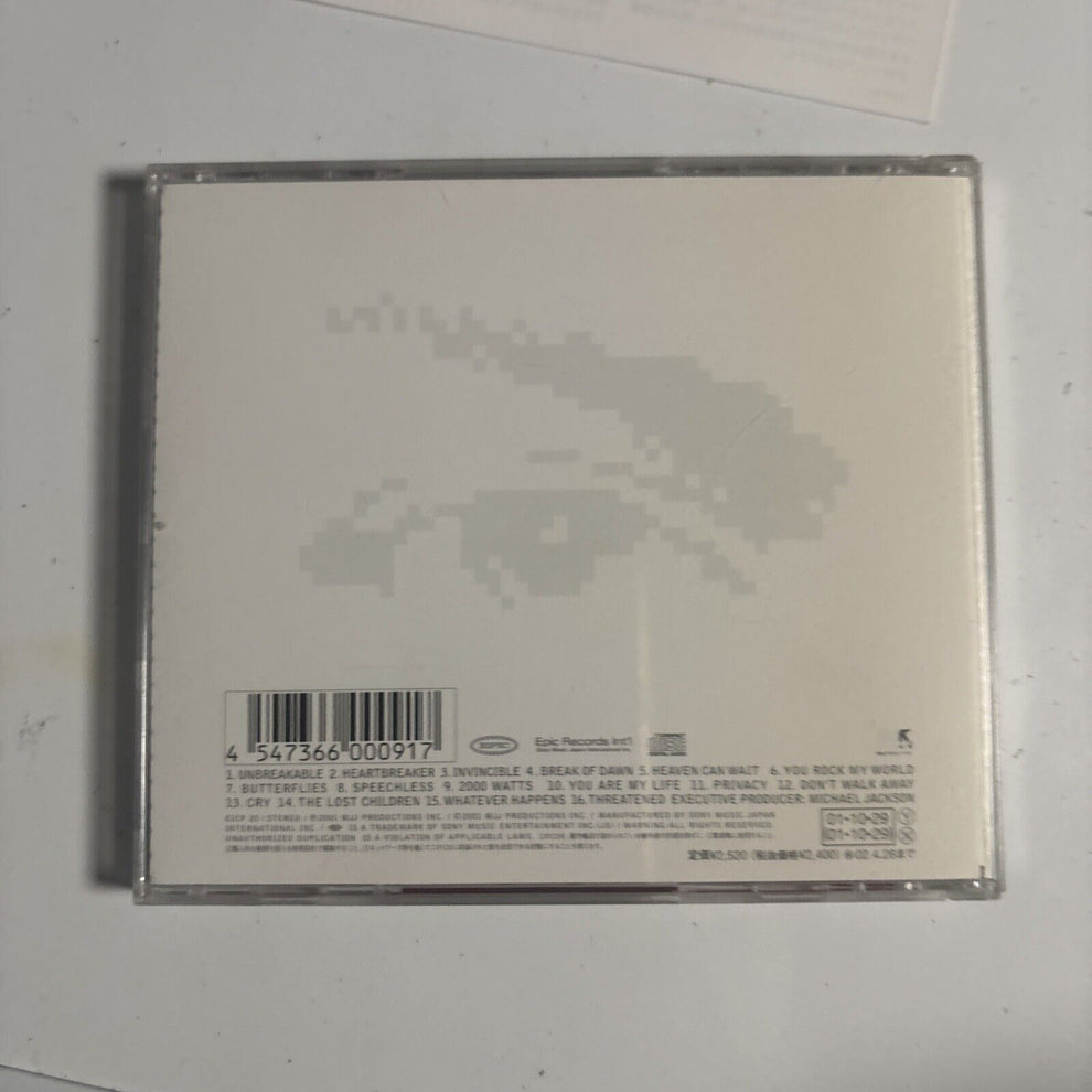 Michael Jackson – Invincible (2001, Red Artwork, CD) EICP 20 Japan – Retro Unit